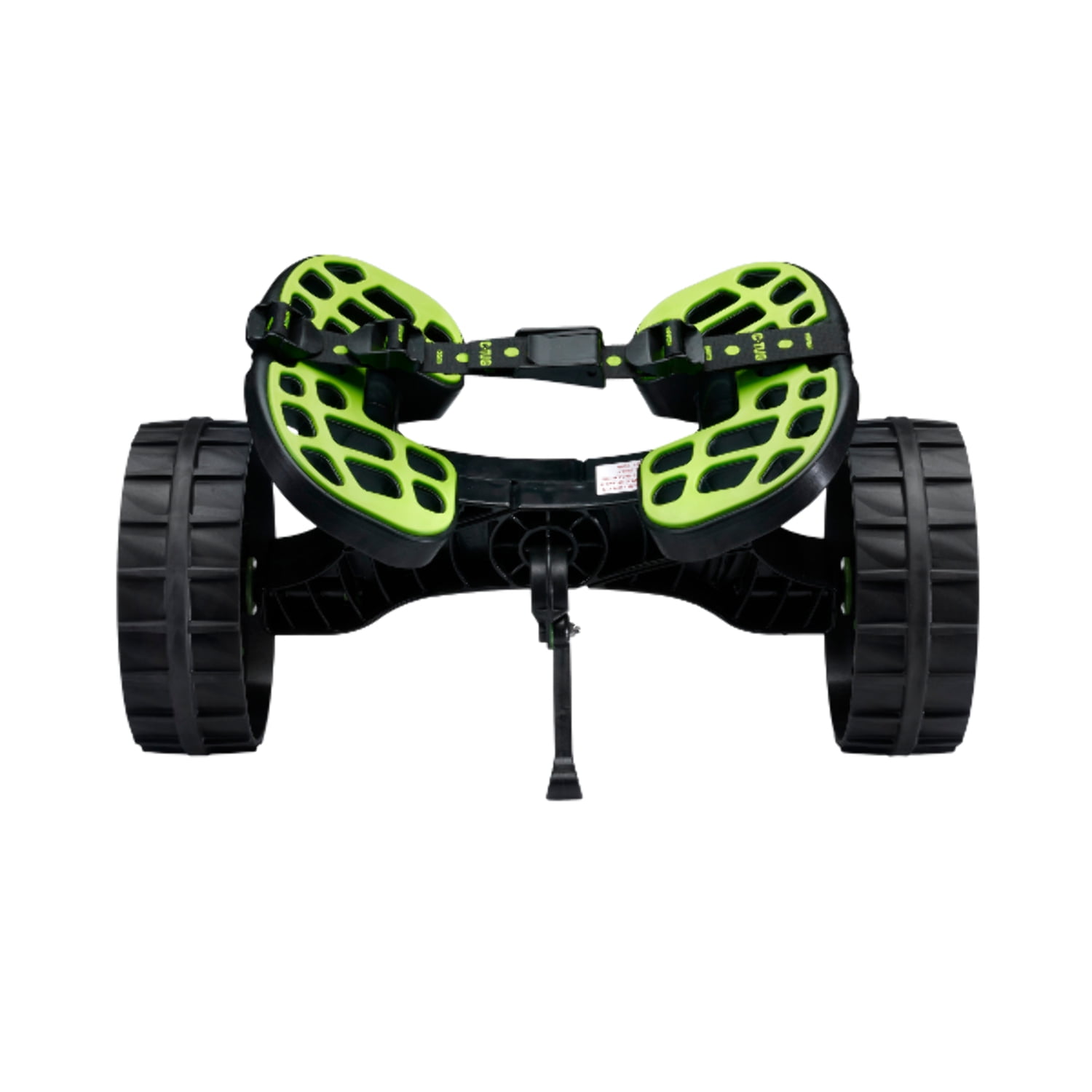 C-TUG Nylon Kayak and Canoe Cart, Lime and Black, Lightweight, Durable ...