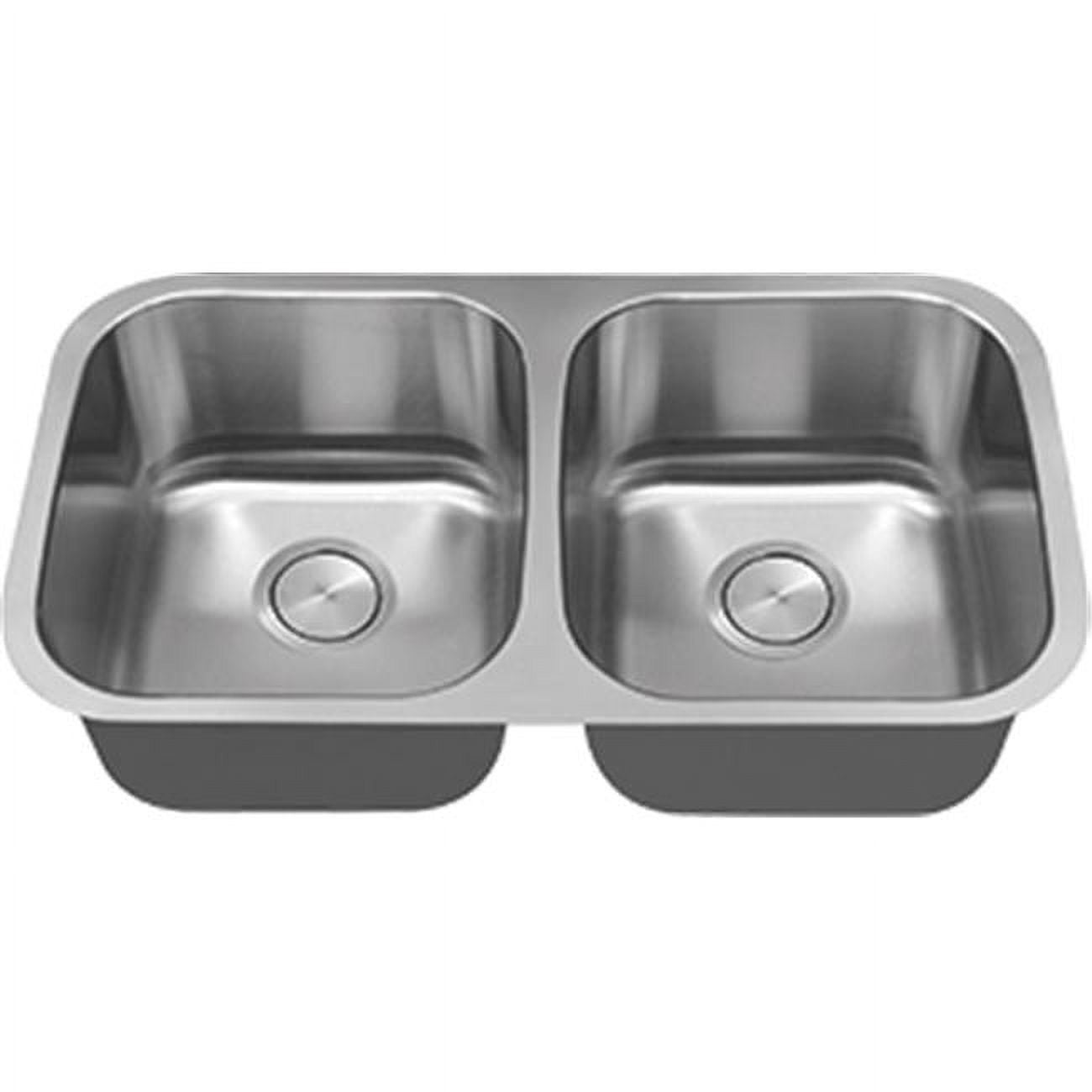 C-Tech-I LI-5050 31.75 in. Stainless Steel Traditional 50-50 Double ...