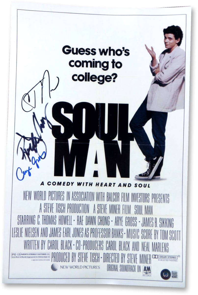 C. Thomas Howell Chong Gross Signed Autographed 11X17 Photo Soul Man ...