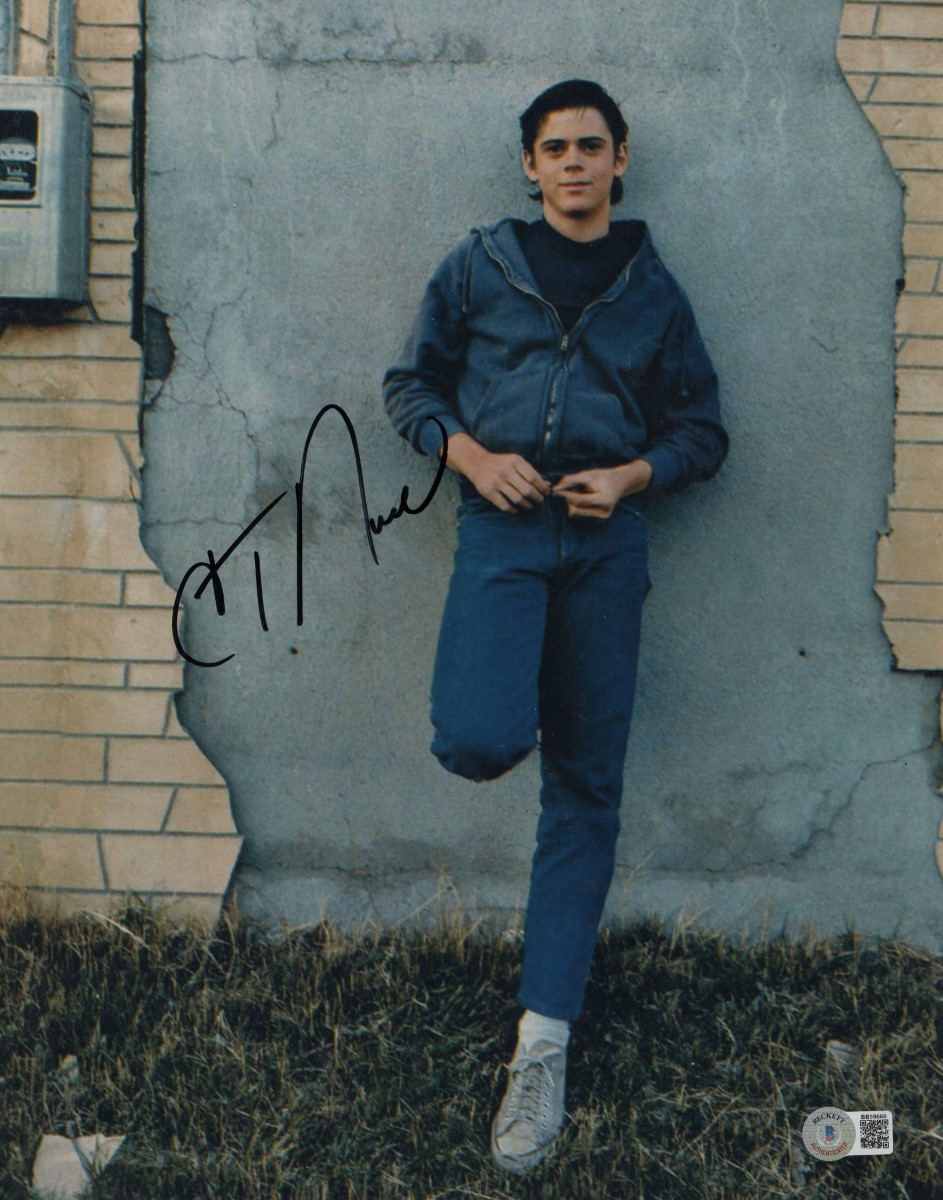 C. Thomas Howell Signed Autographed 11X14 Photo The Outsiders BAS ...