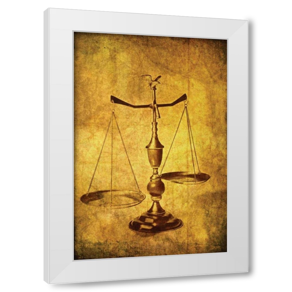 C. Thomas McNemar 11x14 White Modern Wood Framed Wall Art Titled ...
