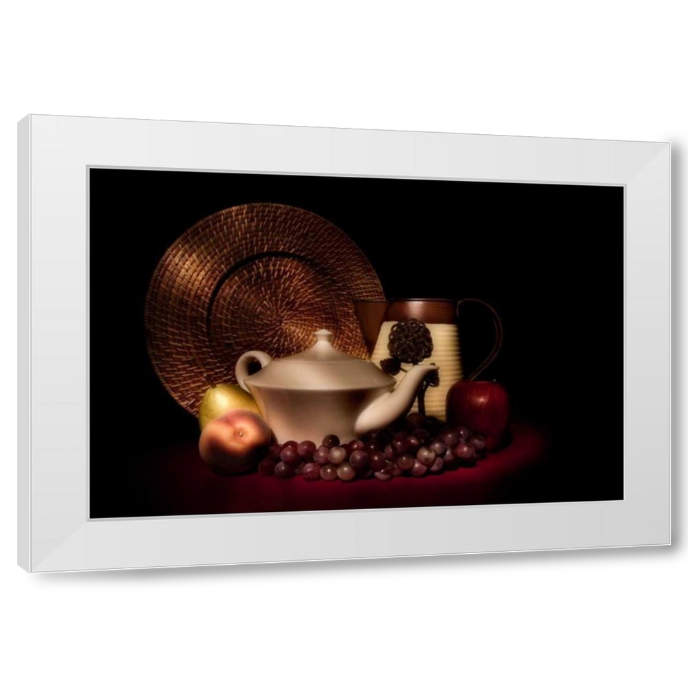 C. Thomas McNemar 14x11 White Modern Wood Framed Wall Art Titled ...