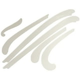 C-Thru Ship Curve Set - 6 Pieces - Clear Plastic - Walmart.com