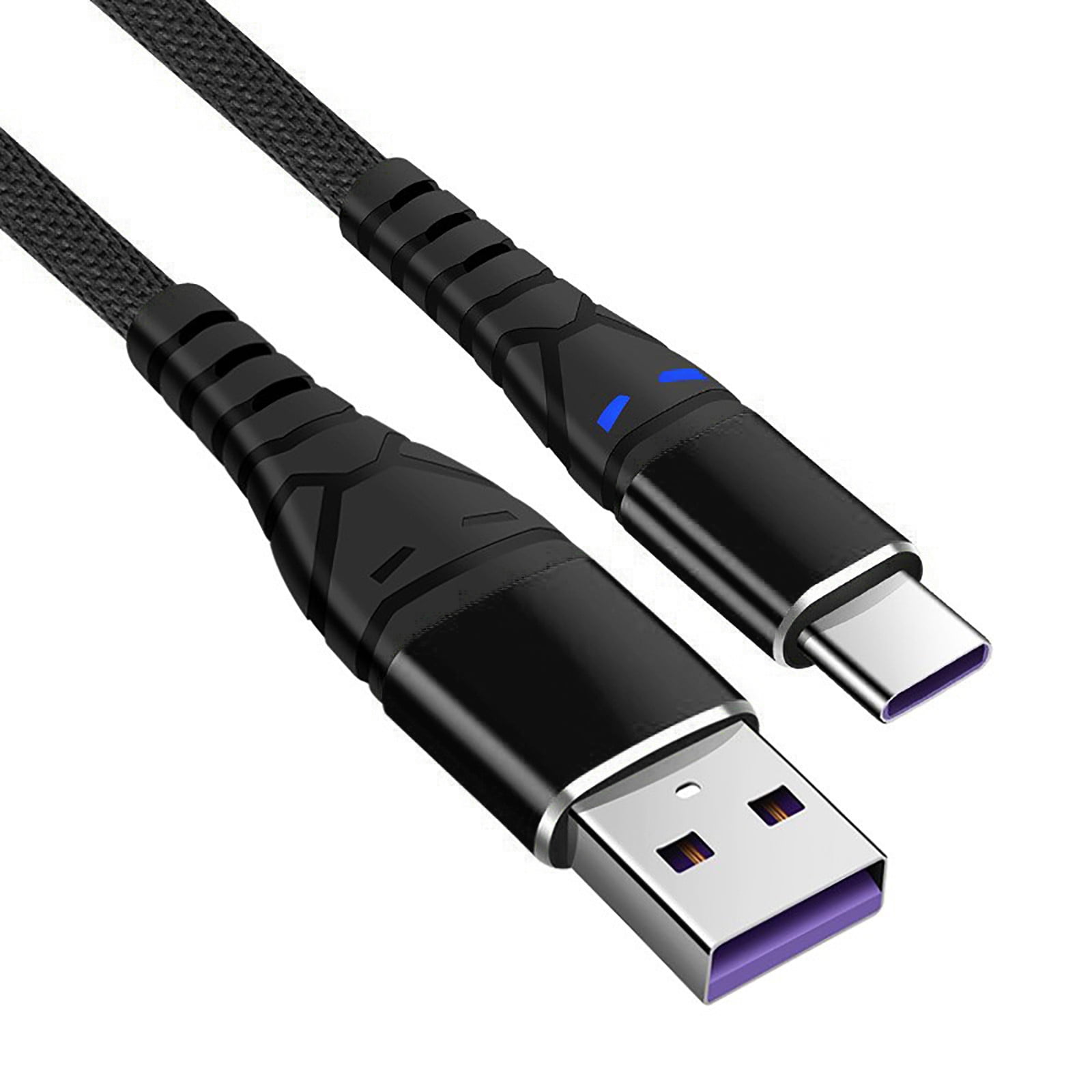 C Type Charging Cable 10ft 1m Braided Rope Data Cable Mobile Phone ...