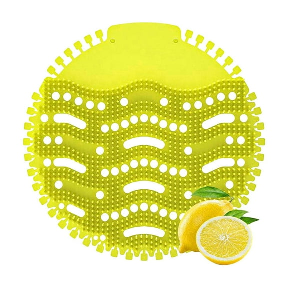 C Urinal Screens Deodorizer Yellow Scented Mats Pads And Cakes For Odor ...