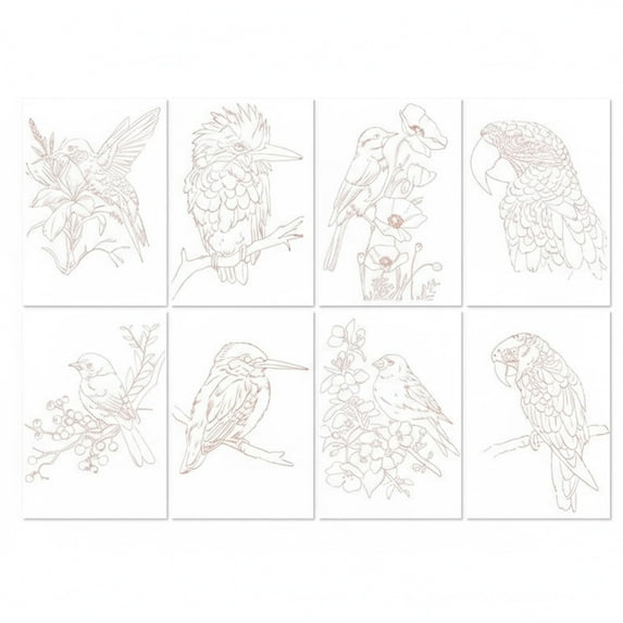 C Watercolor Painting Book For Adults Stress Relief Art Kit Diy ...