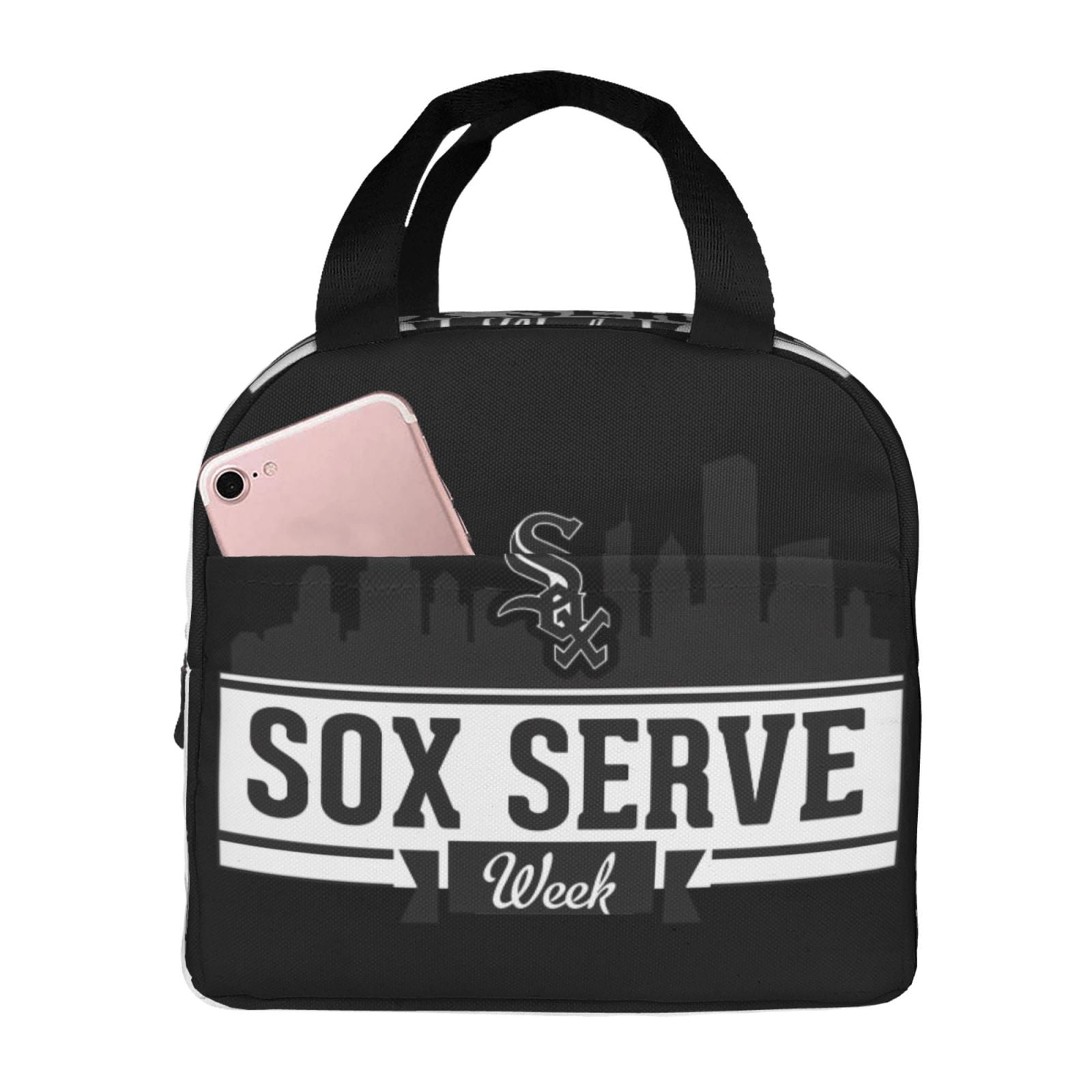 C_White Sox 2025 Fashion Insulated Lunch Bag - Leakproof Thermal Tote ...