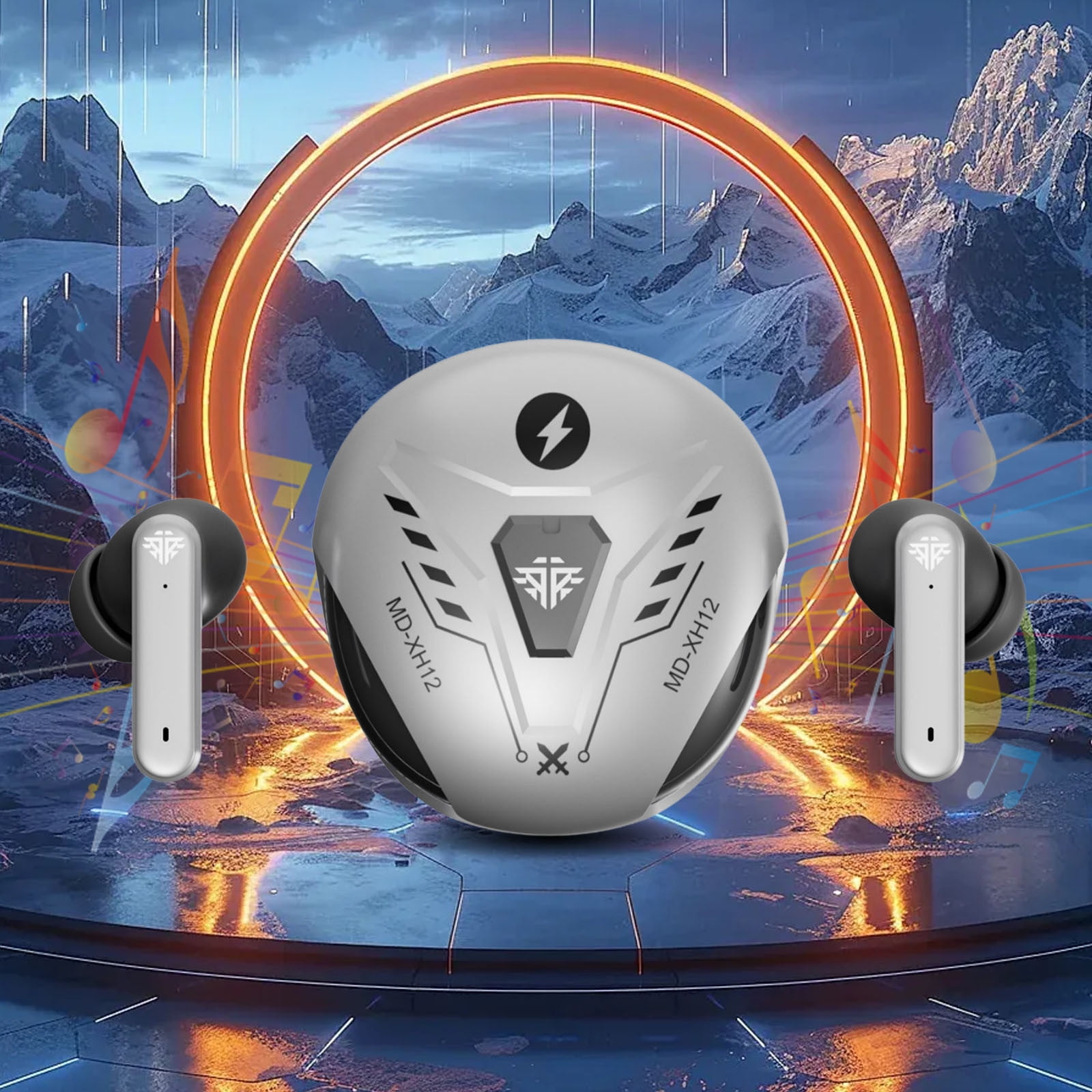 C Wireless Bluetooth Earbuds Sleep Pod With Anc 30Ms Latency Adaptive ...