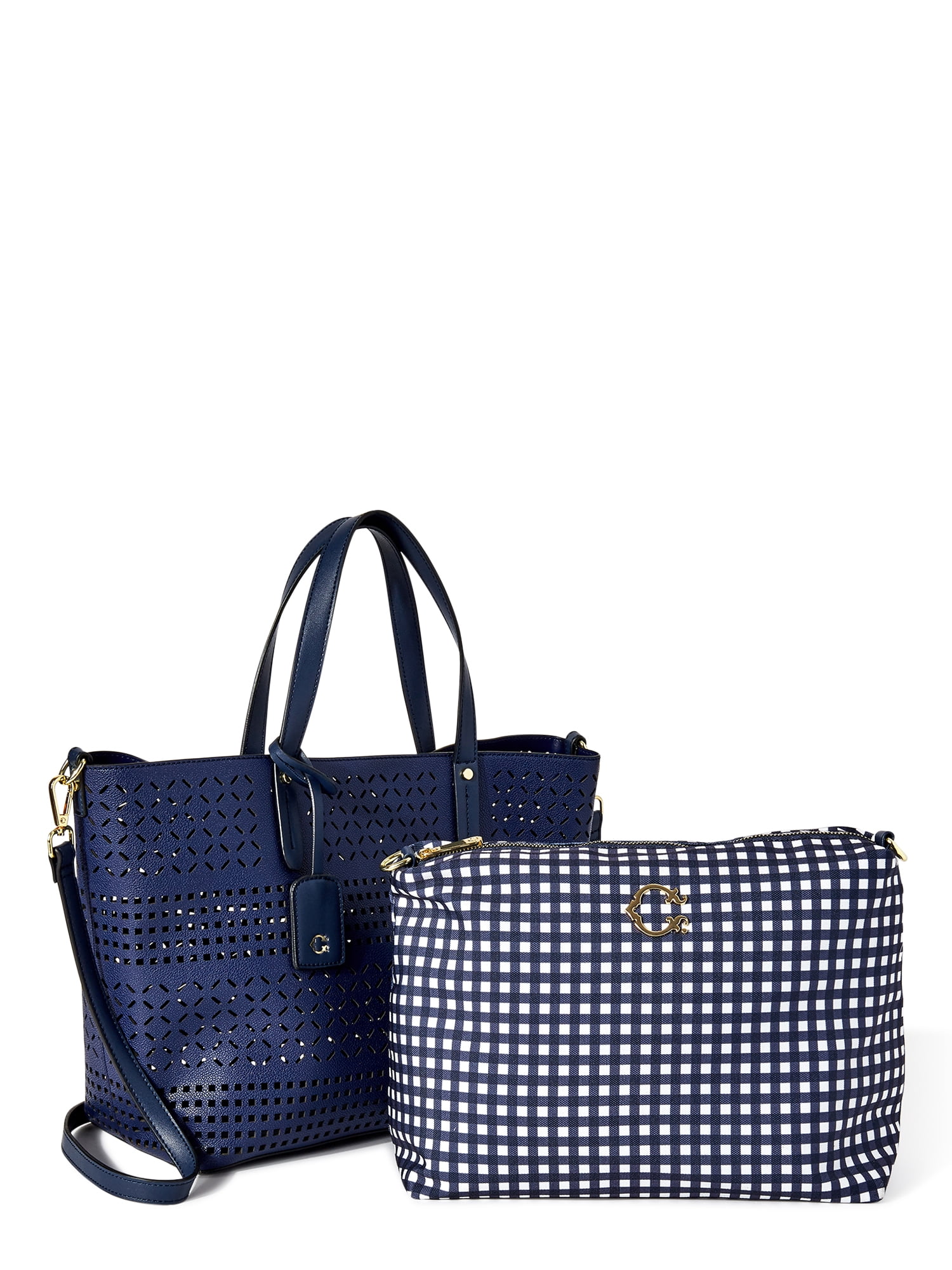 C. Wonder Mia Tote Bag with Removable Pouch - Walmart.com