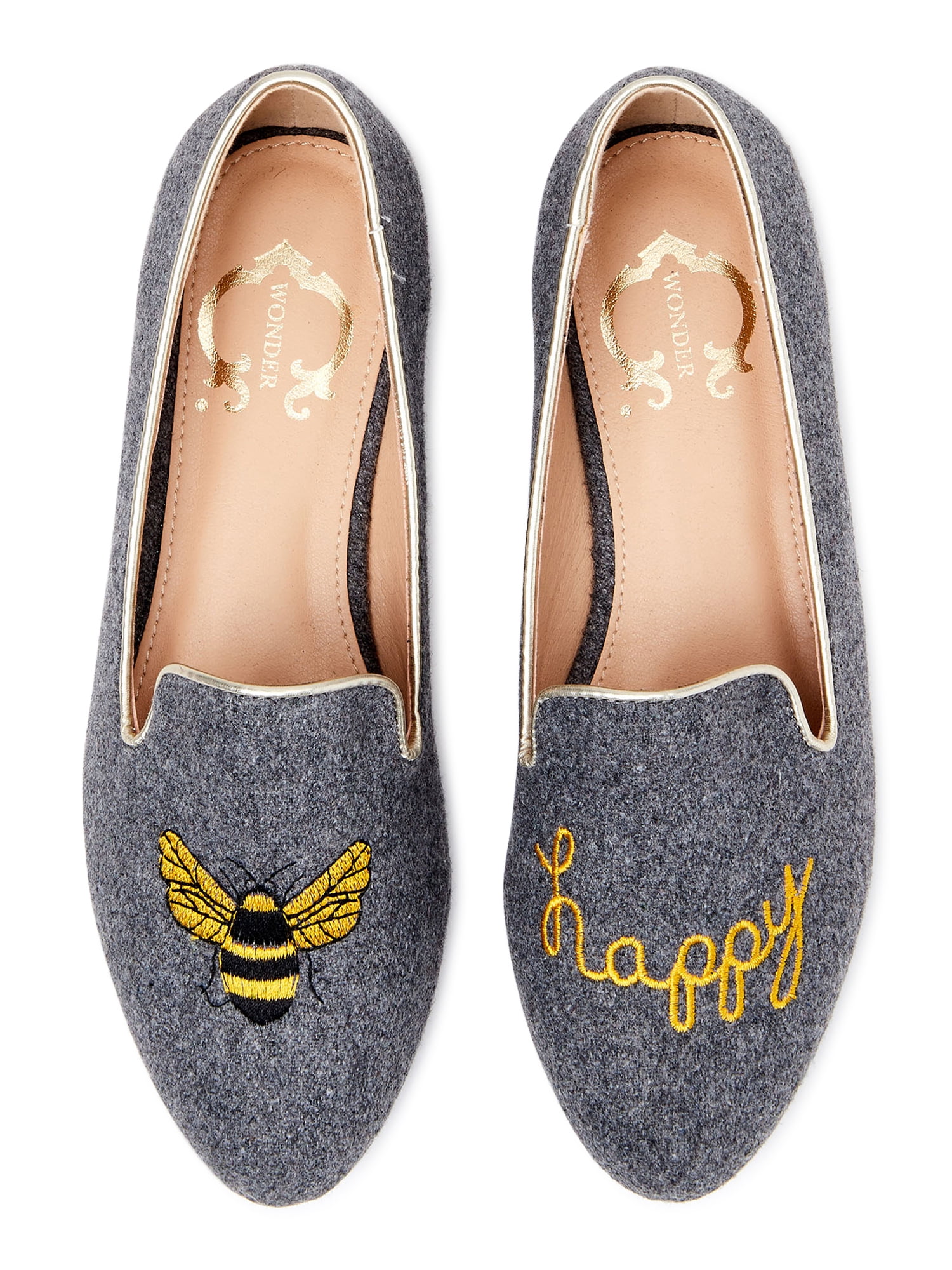 C. Wonder Women's Conversational Smoking Flat - Walmart.com