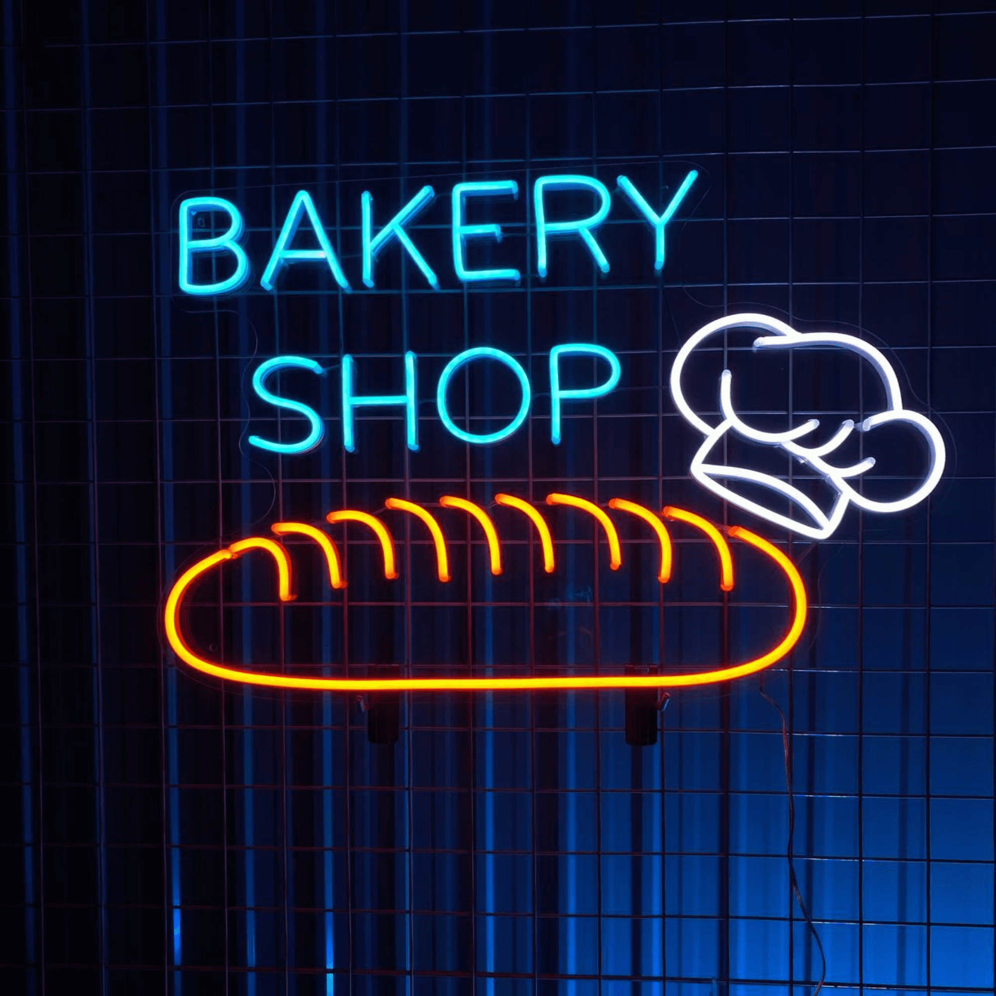 C-craft Bakery Shop Neon Sign Wall Art Cupcake Bake Neon Lights Lobby ...