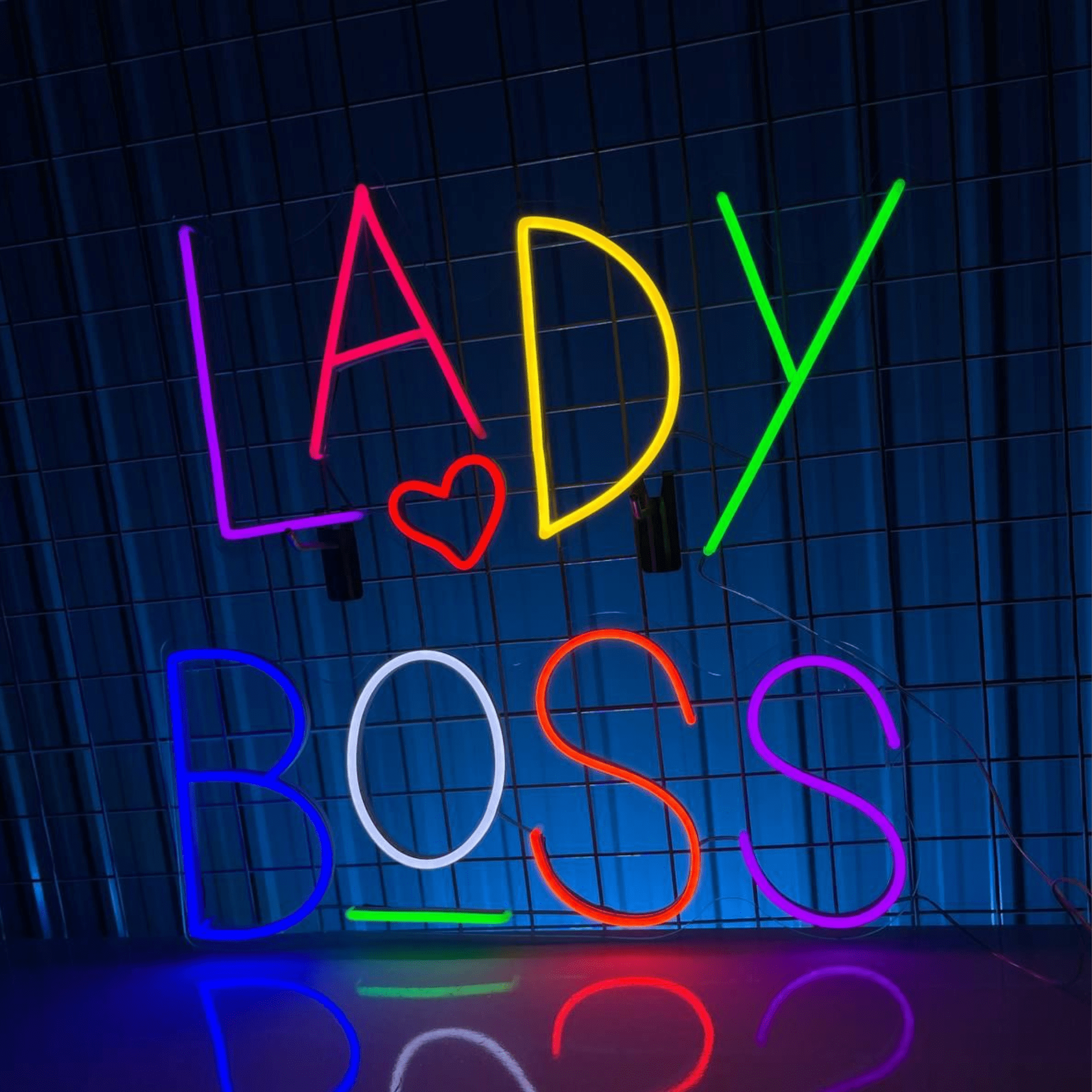 C-craft Boss Lady Neon Sign Led Light for Bedroom Living Room Office ...