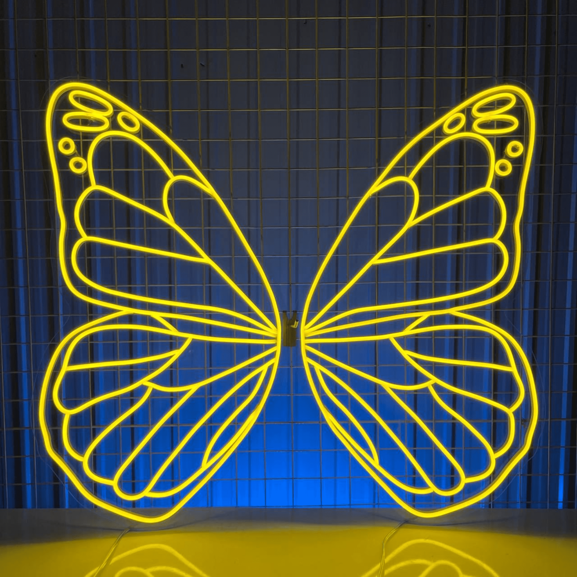 C-craft Butterfly Led Neon Sign Wall Art for Bedroom Wall Decor Home ...