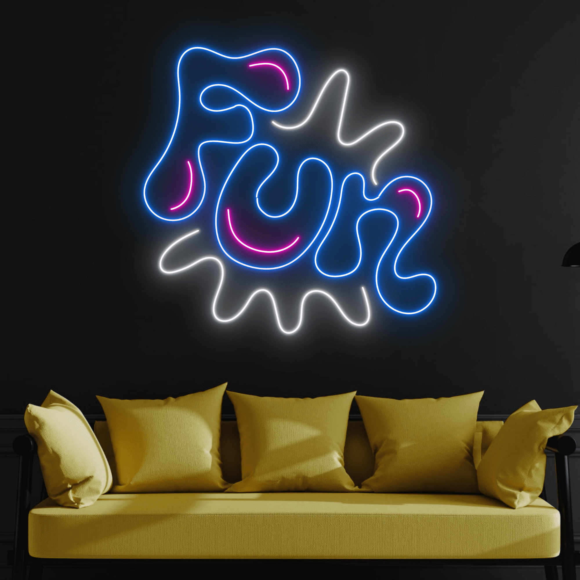 C-craft Fun Text Led Neon Sign for Kids Room Decor Lights for Bedroom ...