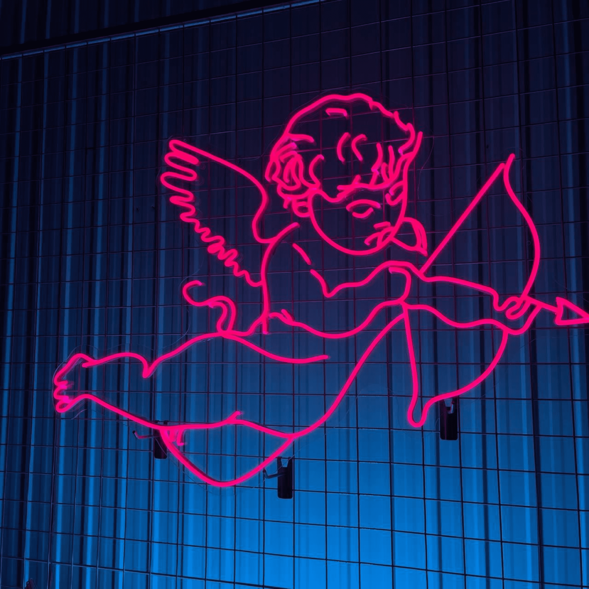 C-craft Illuminate Your Wedding with a Cupid Neon Sign LED Light ...