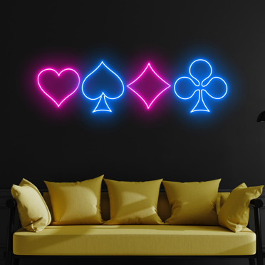 Handmadetneonsign Flower Vase Neon Sign, Flower Wall Art Decor, Flower ...