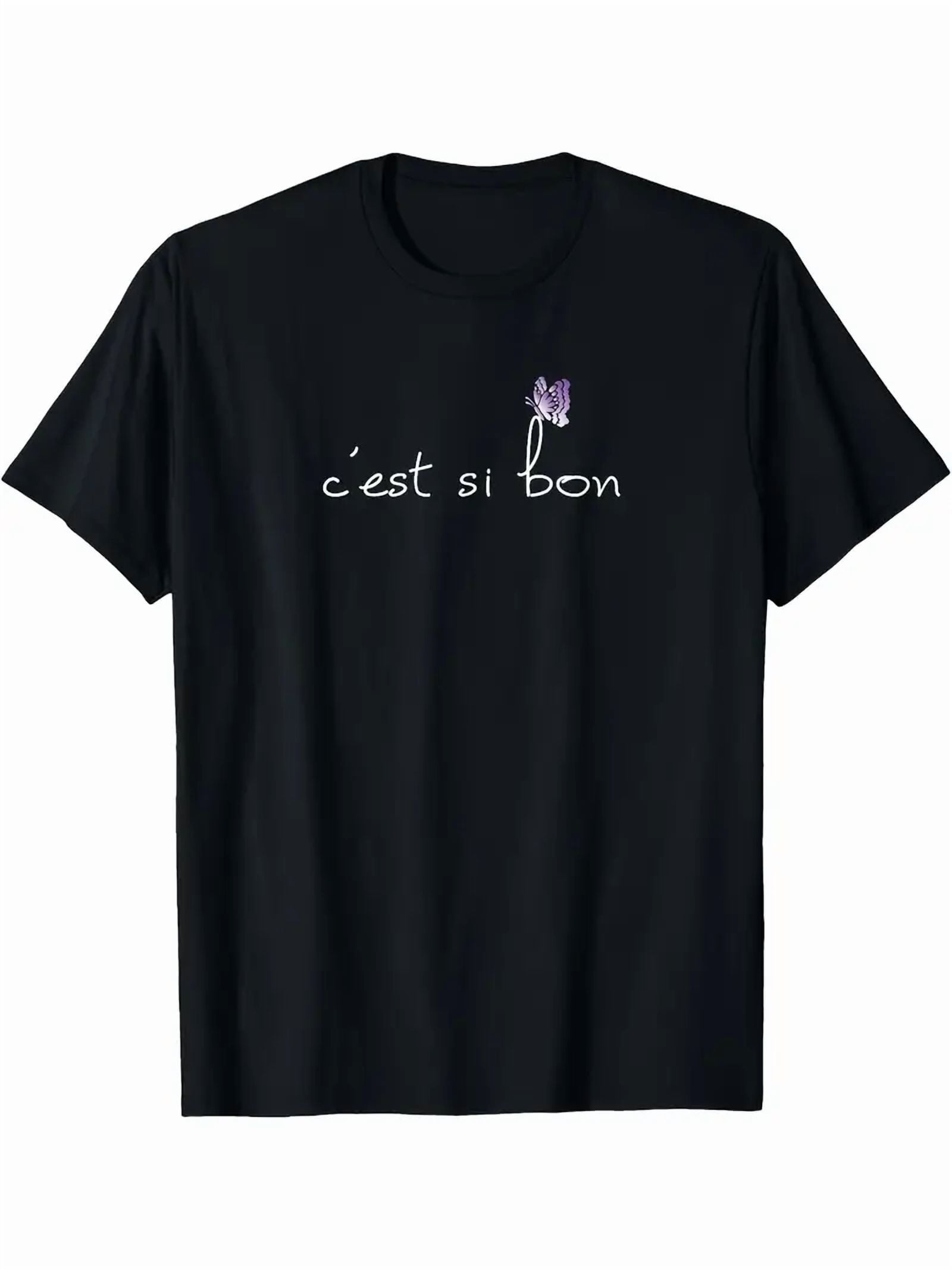 C'est Si Bon" French T-Shirt - Soft & Comfortable Short Sleeve Tee ...