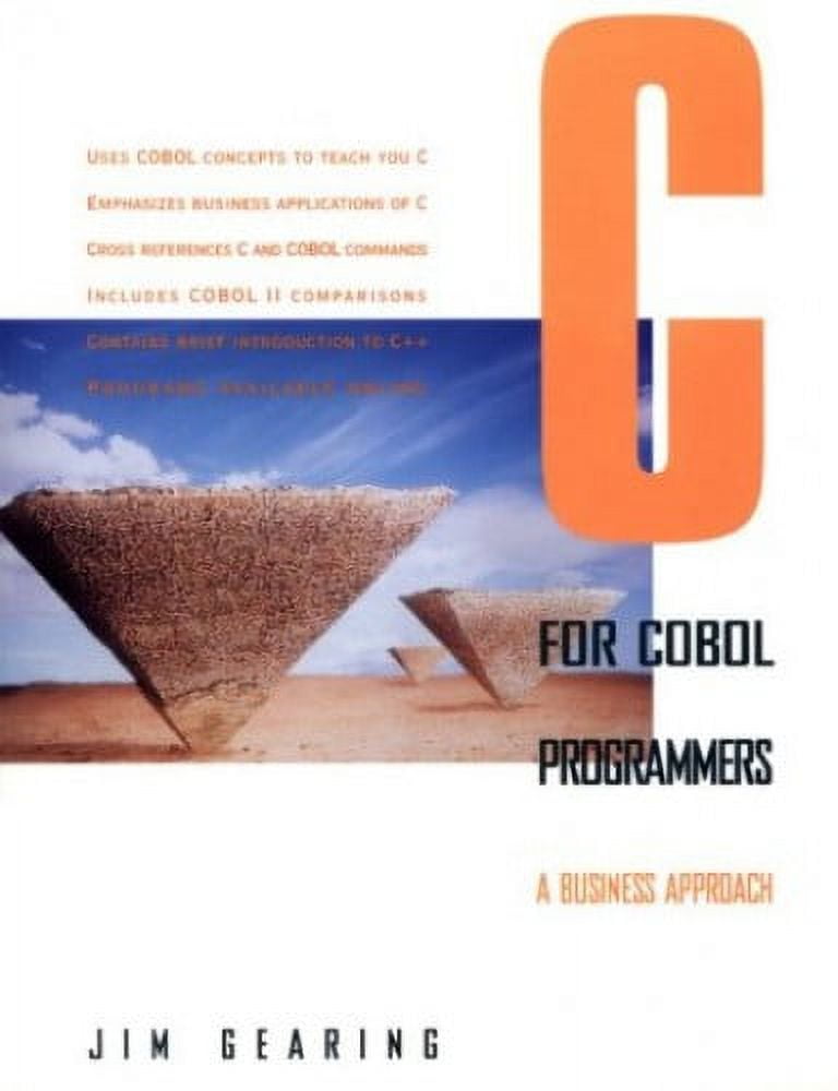 Pre-Owned C for COBOL Programmers: A Business Approach Paperback - Walmart.com