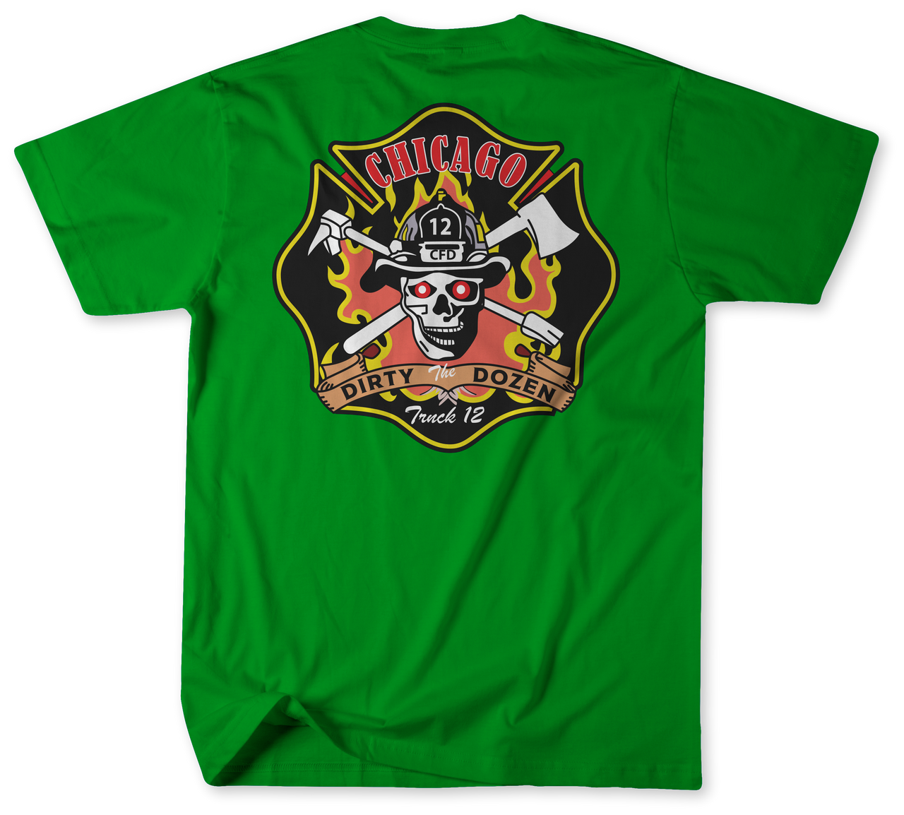 C.hicago F.ire Department Firehouse 110 T Shirt Shirt, Size L, Tee Navy ...