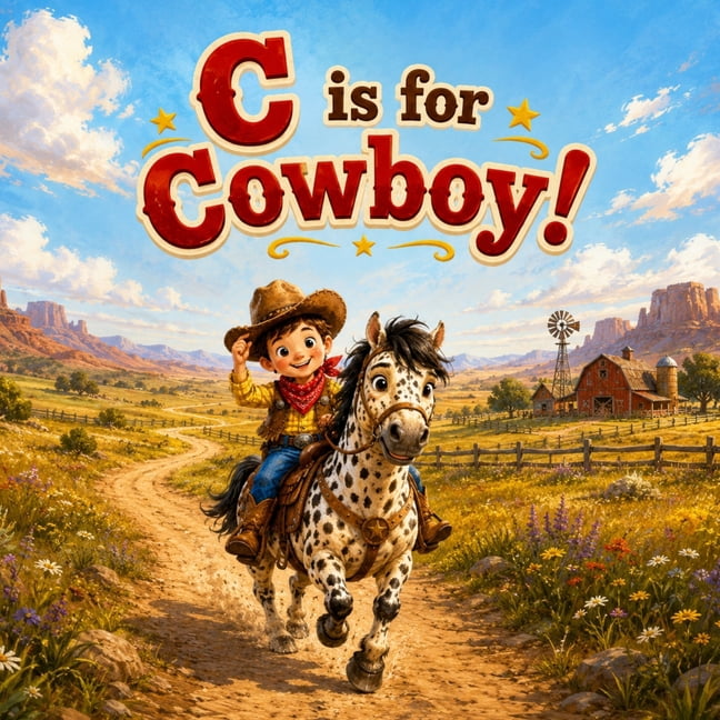 Funfirst Wild West ABC Books C is for Cowboy!: A Wild West Alphabet ...