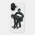 C is for Spider Monkey Alphabet Animal Learning Case for iPhone 11,12 ...