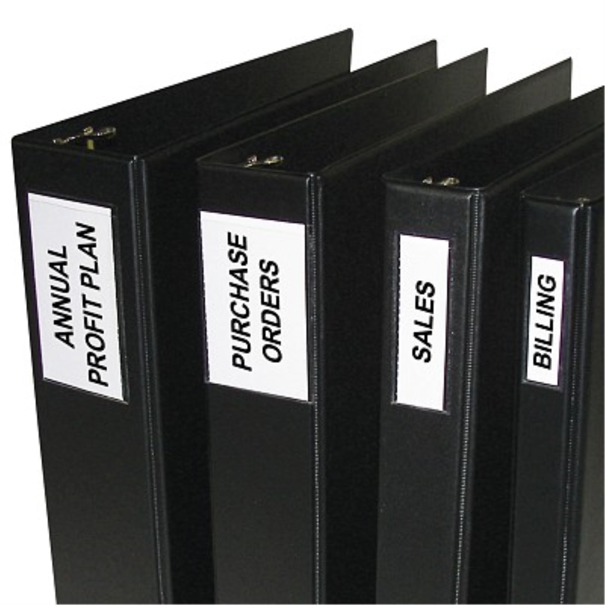 Self-Adhesive Binder Labels, 2-3 Inch Binders, 2-5/16 x 3-5/8, 12/PK ...