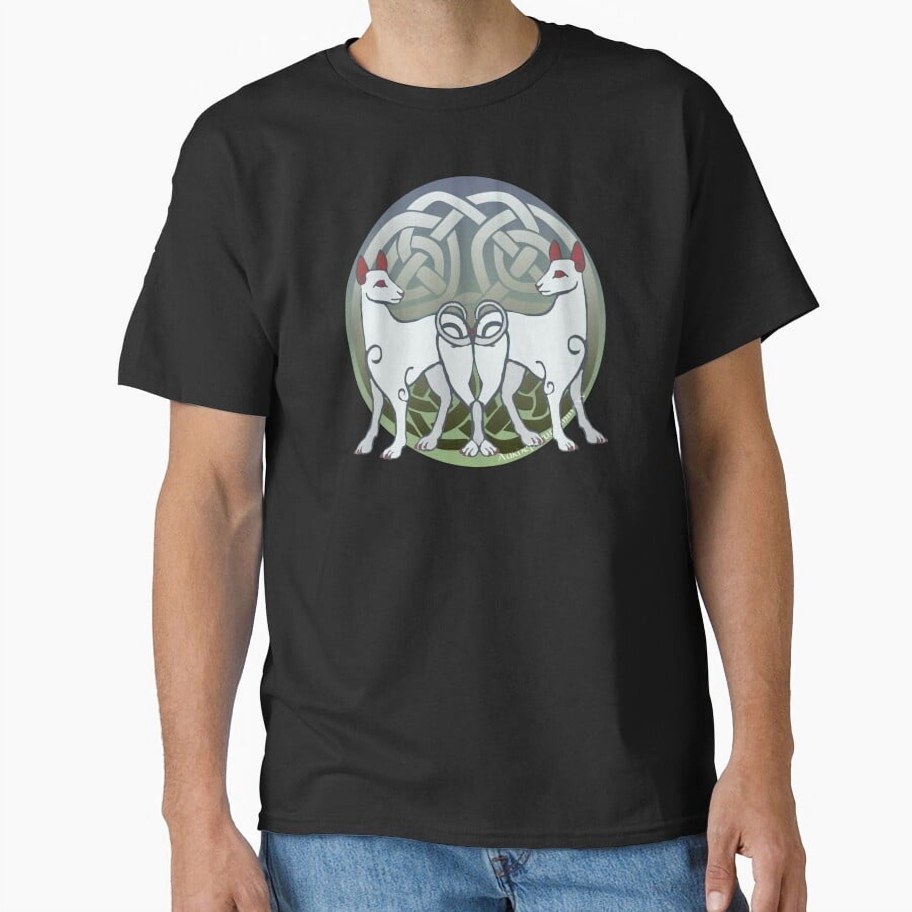 Cŵn Annwn Hounds of Annwn Welsh Mythology H38604 Unisex T-Shirt, Up to ...
