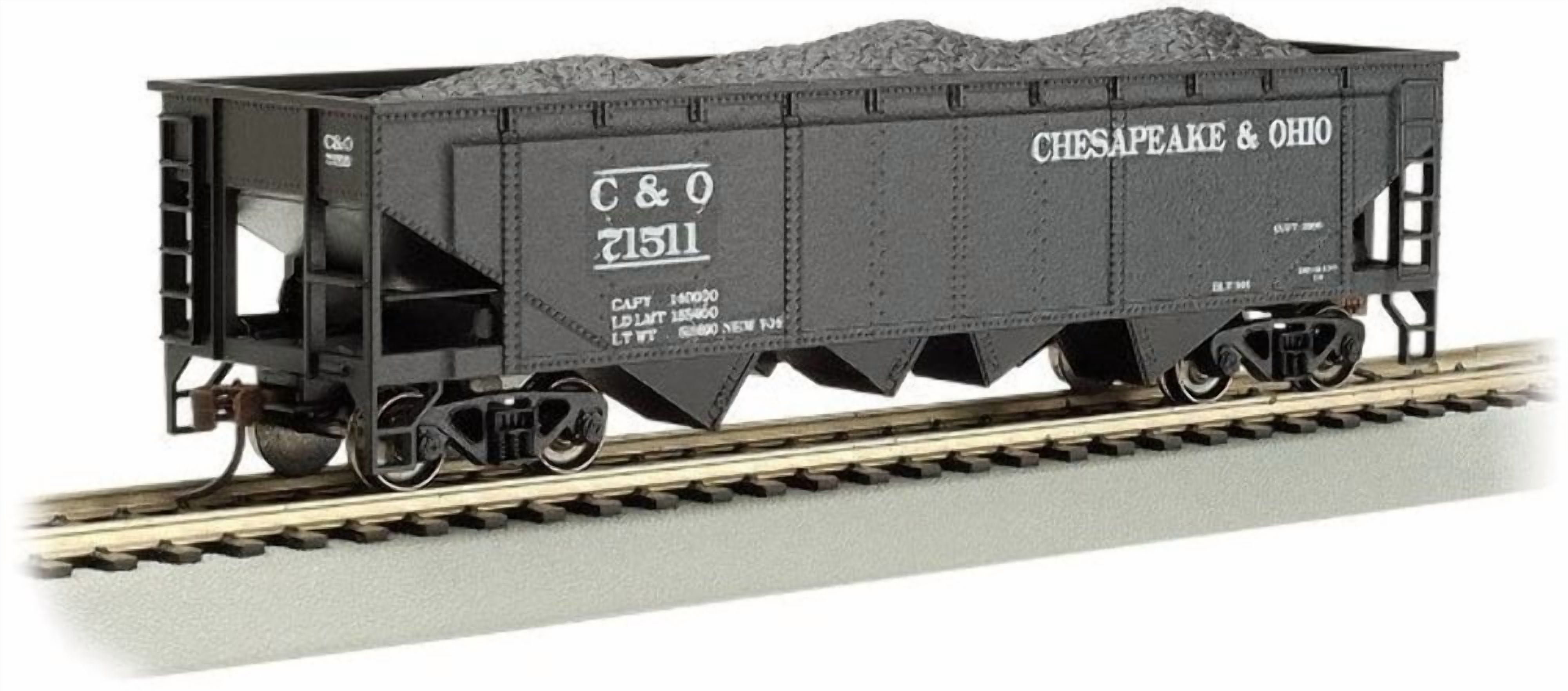 Bachmann-40' Quad Hopper - Ready to Run - Silver Series(R ...