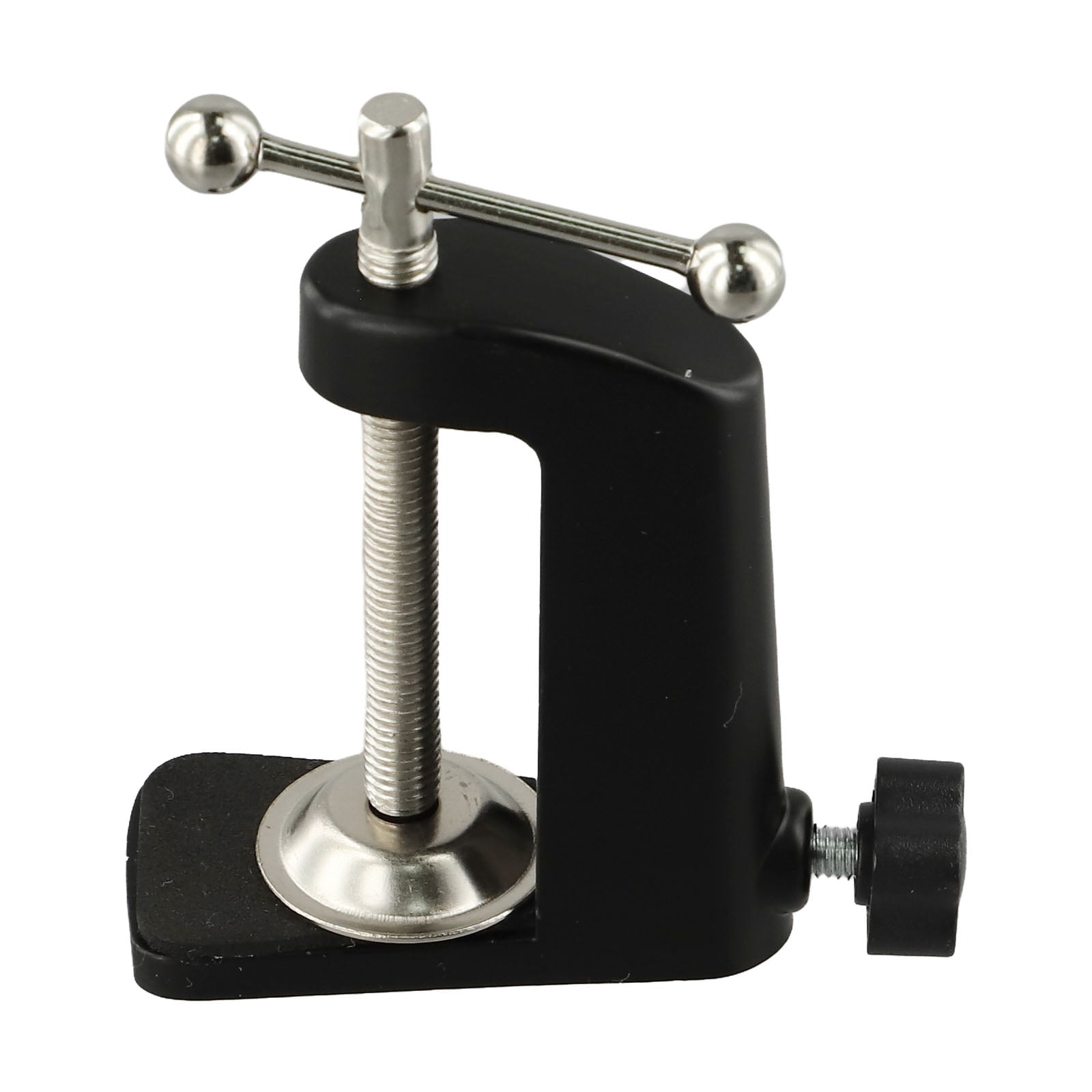 C-shaped Desk Clamp Aluminum Alloy Clamp Desk Lighting Black 360 ...