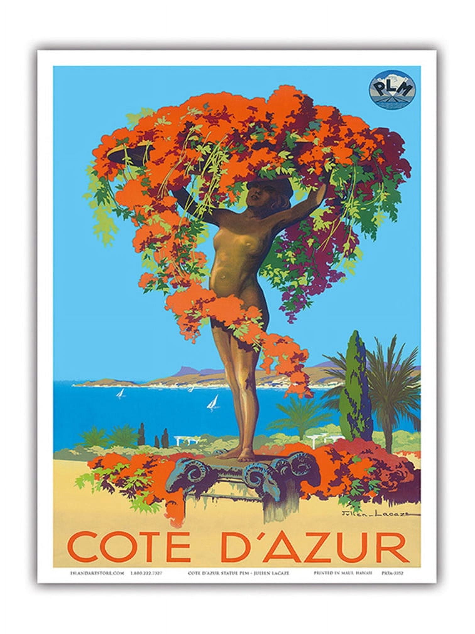 Côte d'Azur France - French Riviera - Chemins de fer de Paris-Lyon ...