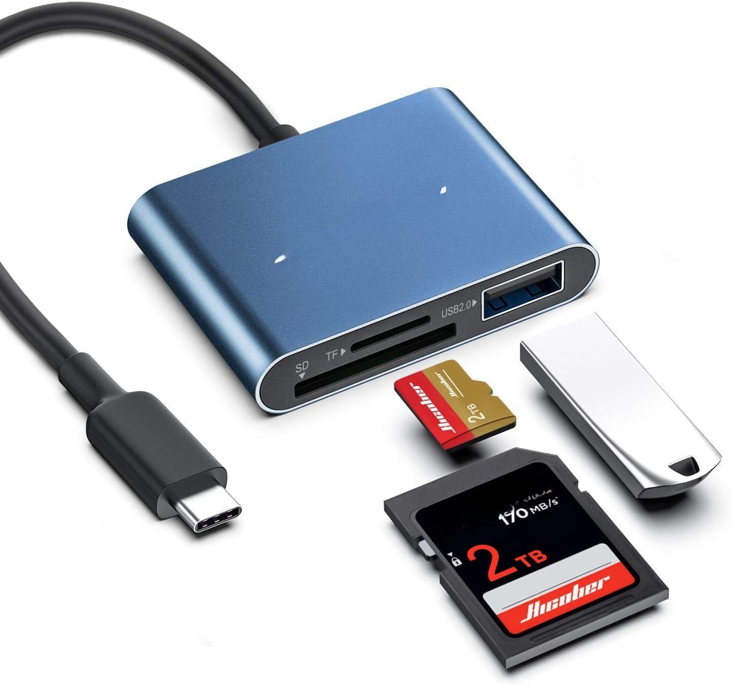 C to SD Card Reader, SD Memory Card Reader, Type C to SD Card Reader ...