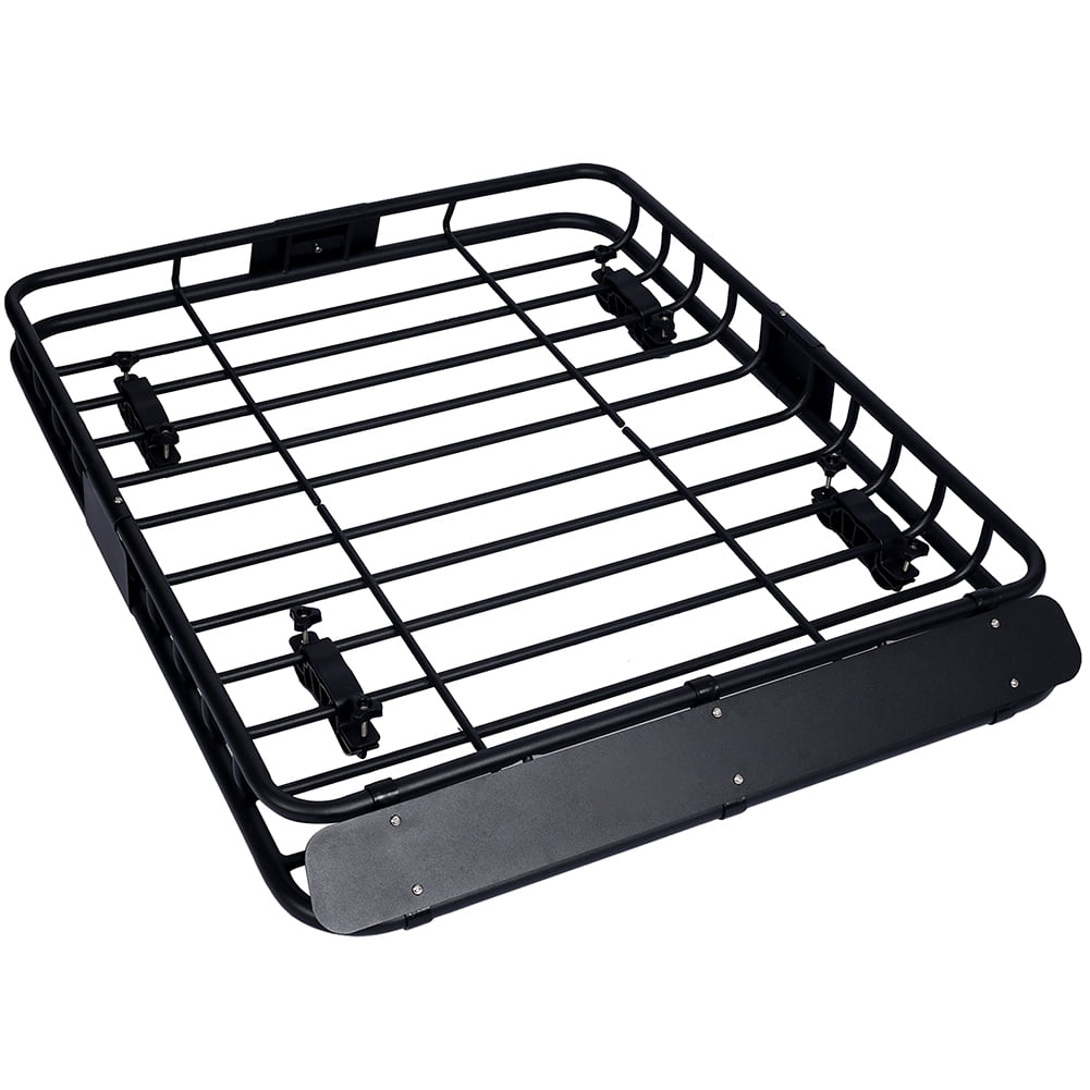 C0000J 38.5 x 43 Inch Universal Roof Rack Cargo Carrier Basket Rooftop ...