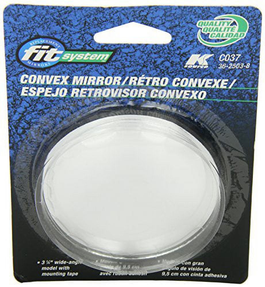 C037 - Fit System 3 3 / 4" Round, 3 3 / 4" Spot Mirror - Walmart.com