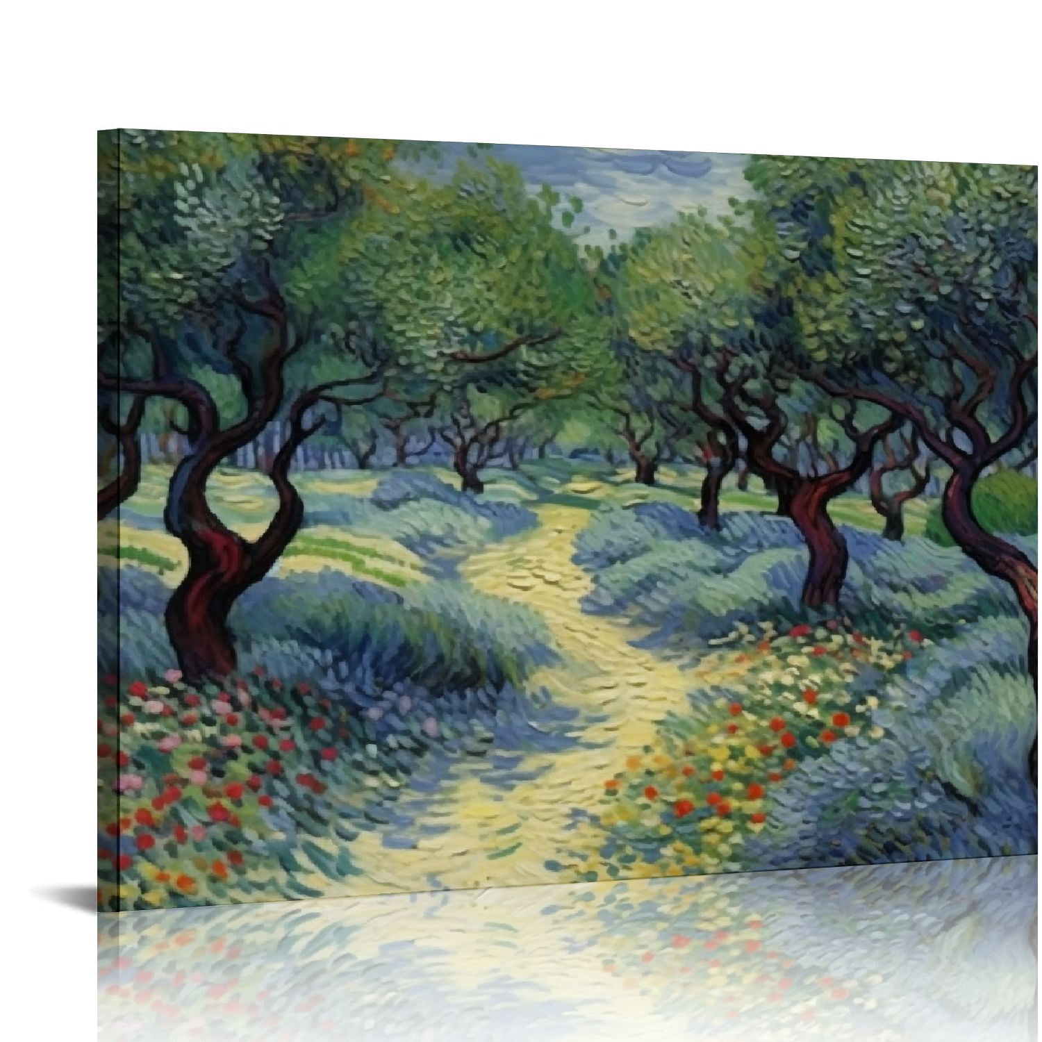 C04-GENYS 40 Beautiful Paintings Orchard Vintage Poster Poster ...