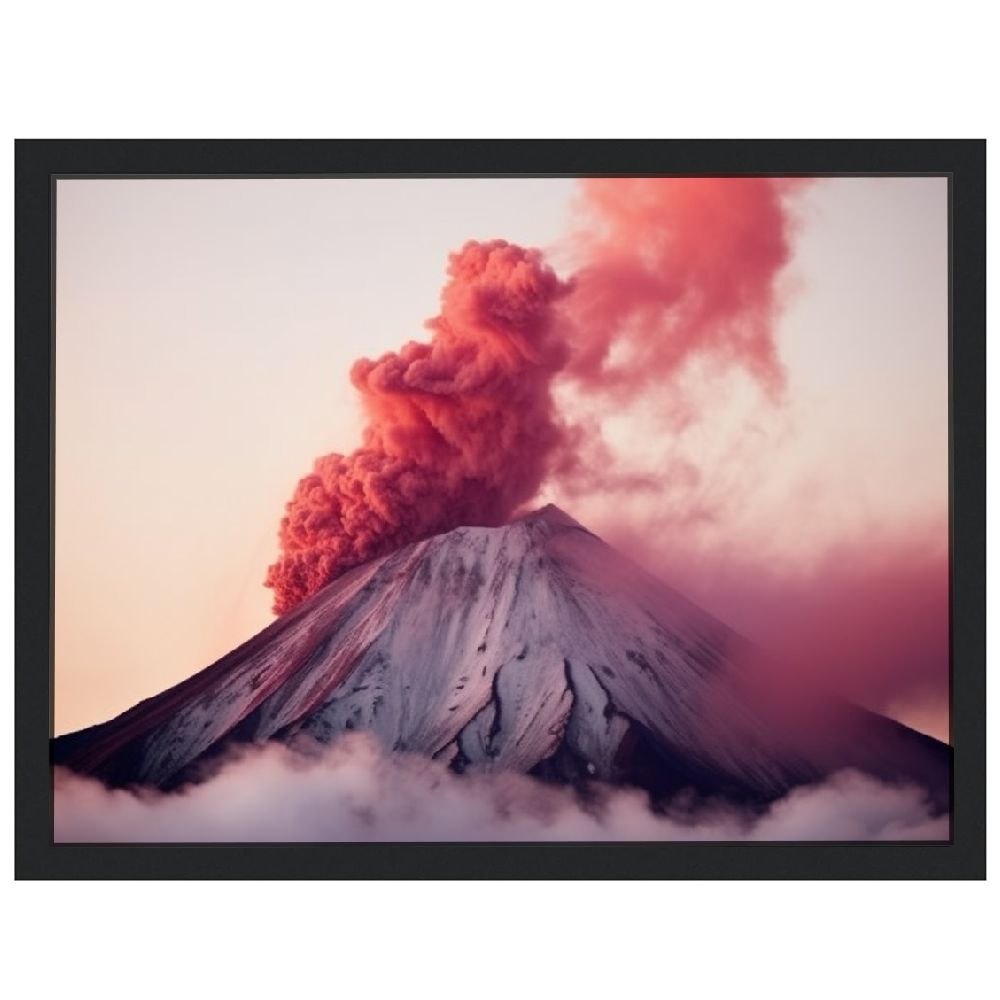 C04-GENYS Active Volcano Natural Scenery Volcano Eruption Magma Flow ...