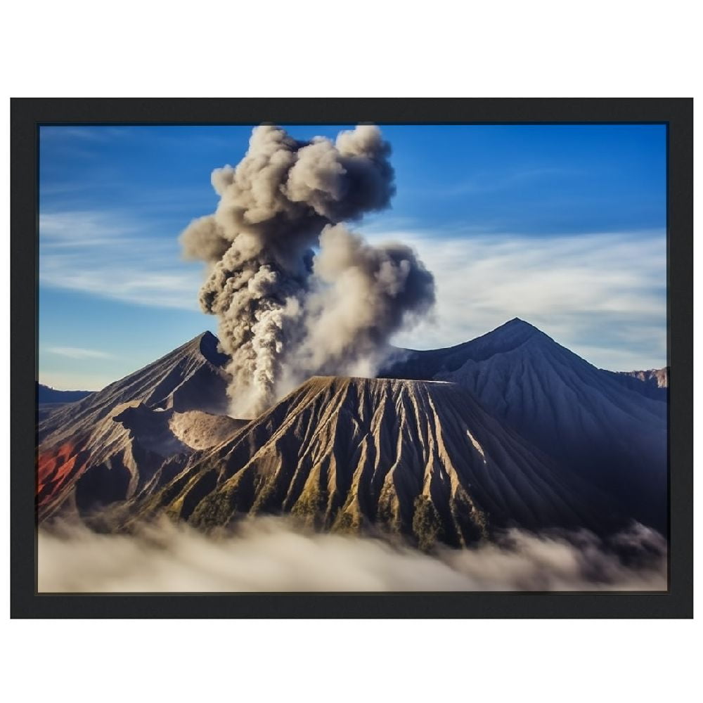 C04-GENYS Active Volcano Natural Scenery Volcano Eruption Magma Flow ...