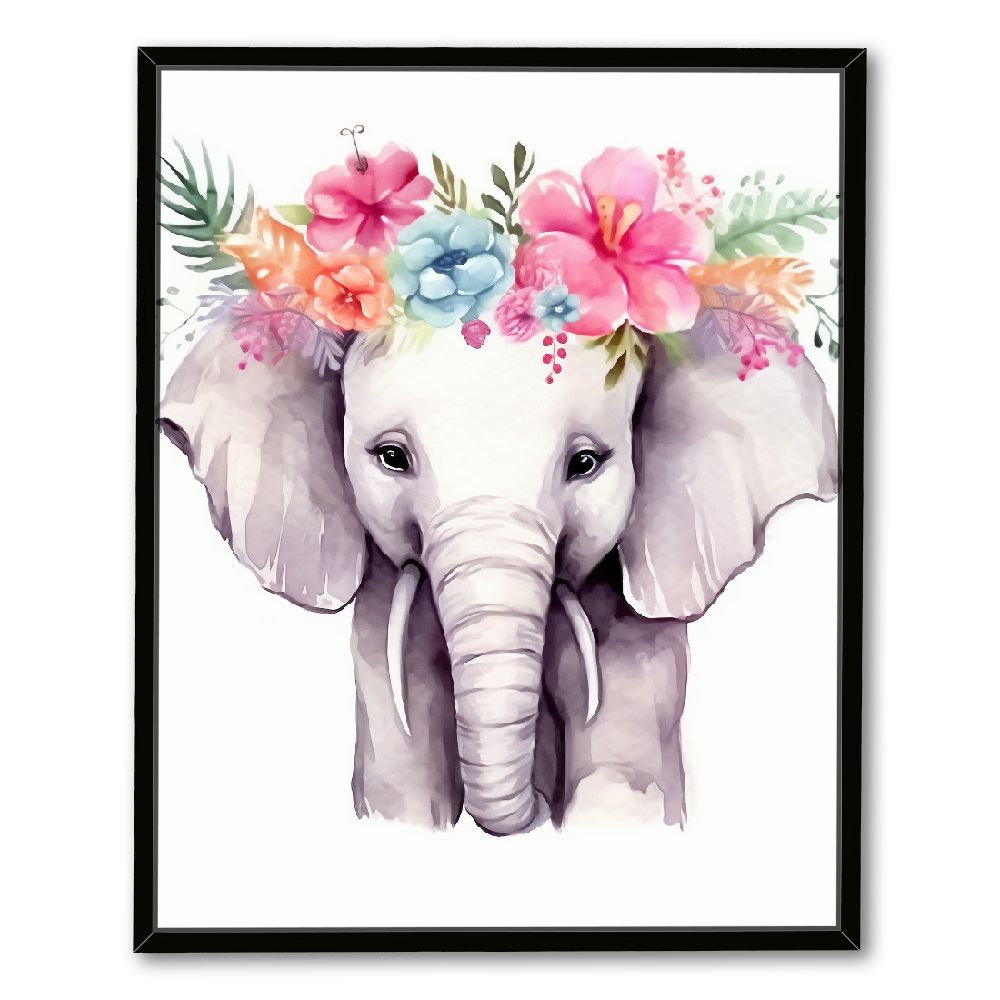 C04-GENYS Baby Safari Animals Wall Art Prints - Safari Nursery Decor ...