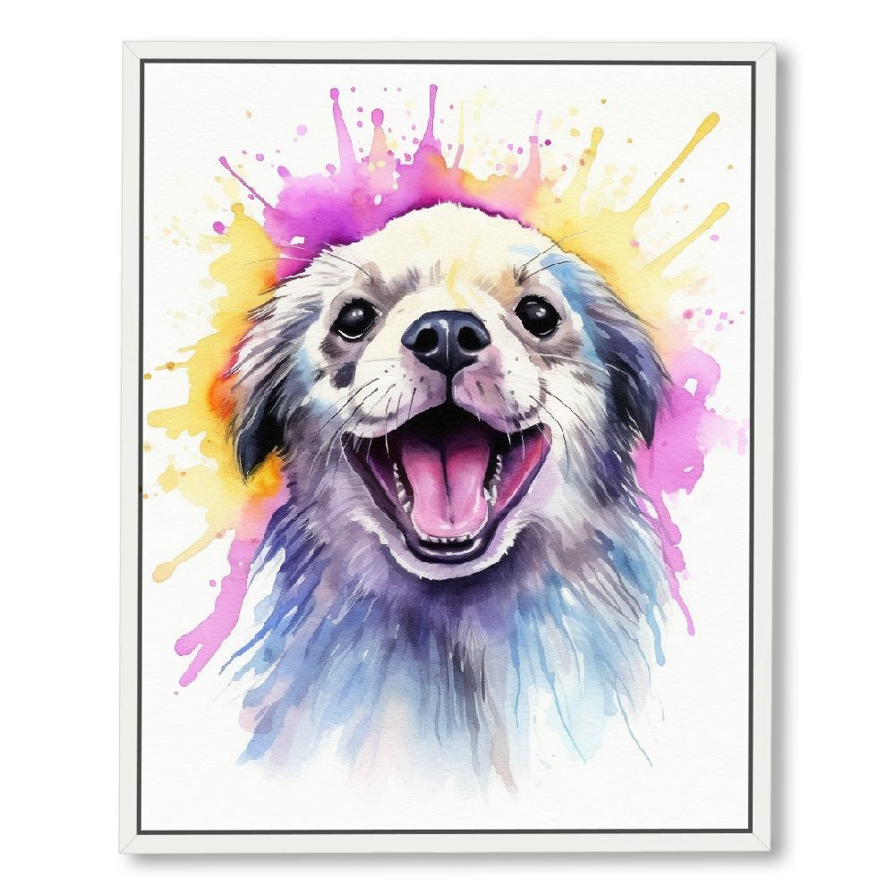C04-GENYS . Baby animals. Watercolor Art Print, poster on Fine Art ...