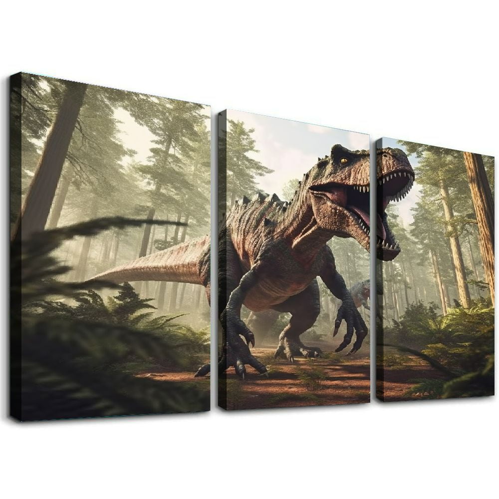 C04-GENYS Dinosaur Tyrannosaurus Rex T-Rex Poster - Wall Art - Large 12 ...