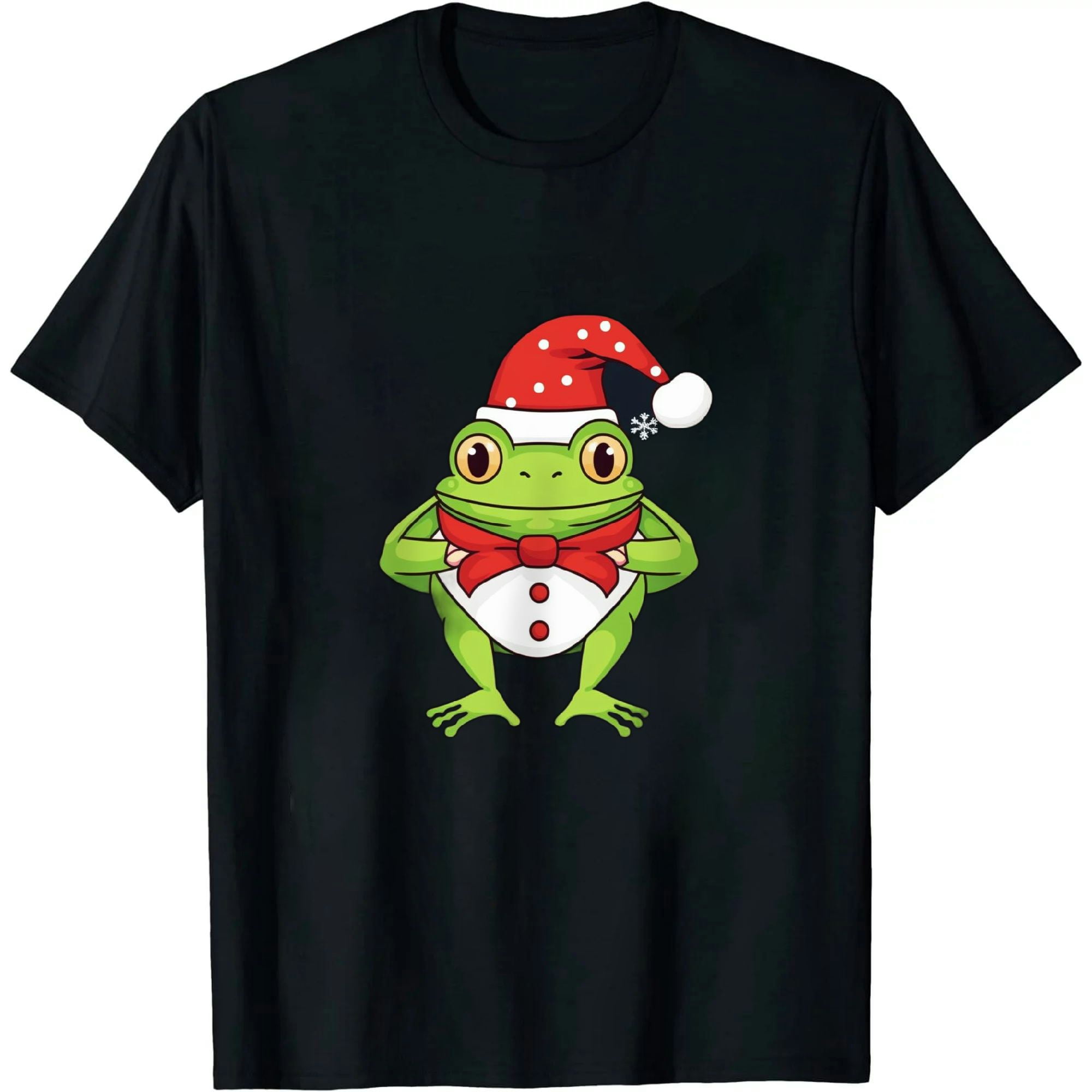 C04-GENYS Mistle-Toad Funny Frog Christmas T-Shirt - Walmart.com