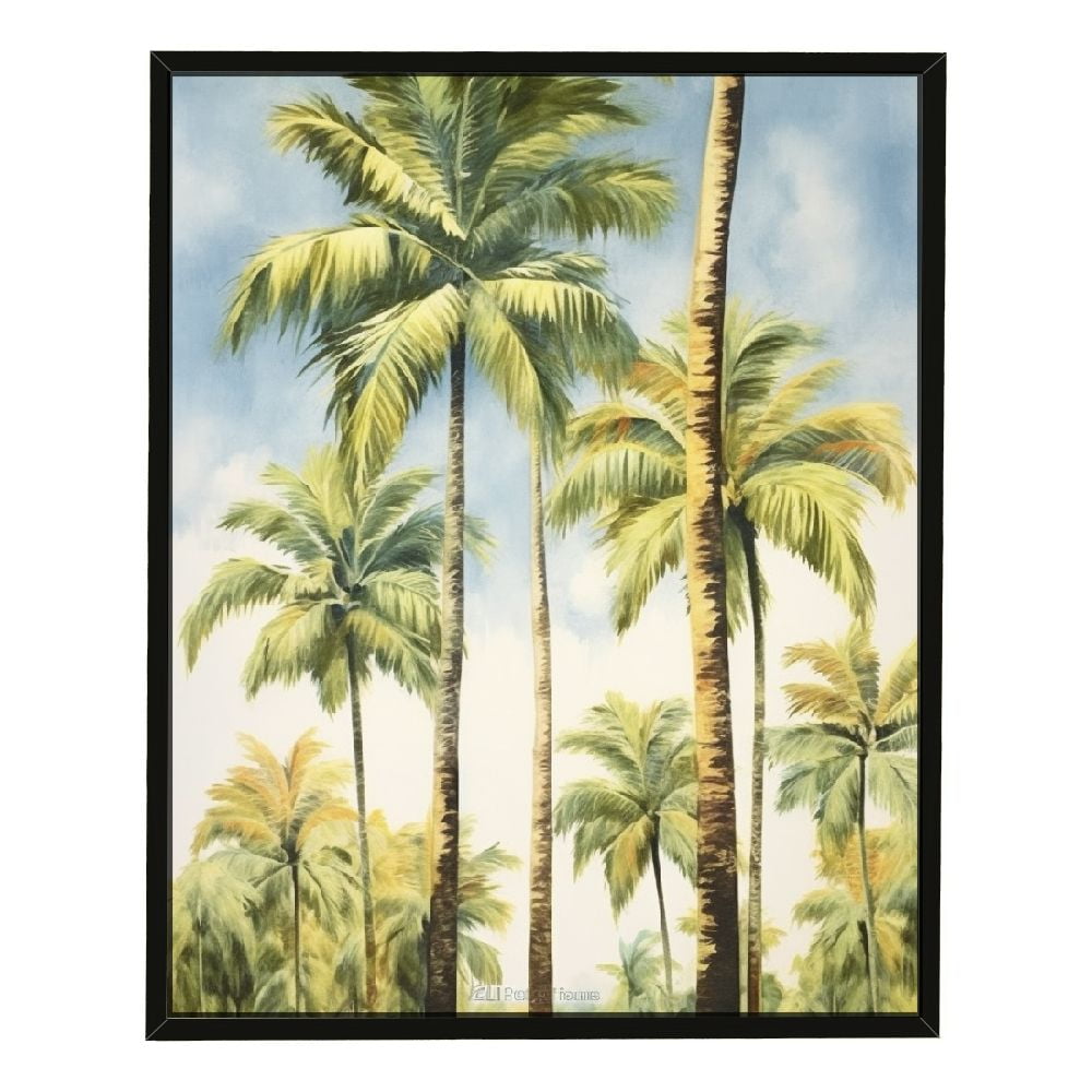 C04-GENYS Palm Tree Canvas Print Wall Art Vintage Hawaii Beach Coastal ... C04-GENYS Palm Tree Canvas Print Wall Art Vintage Hawaii Beach Coastal ...