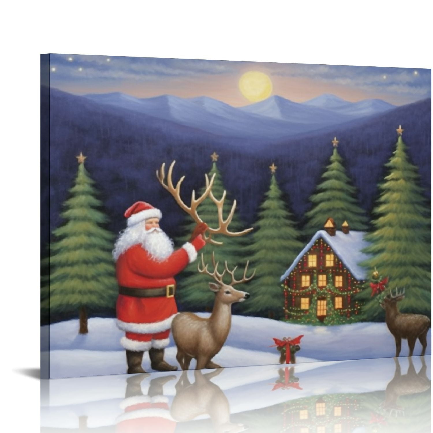 C04-GENYS 'Santa's Fun I' by Pam Britton, Canvas Wall Art, - Walmart.com