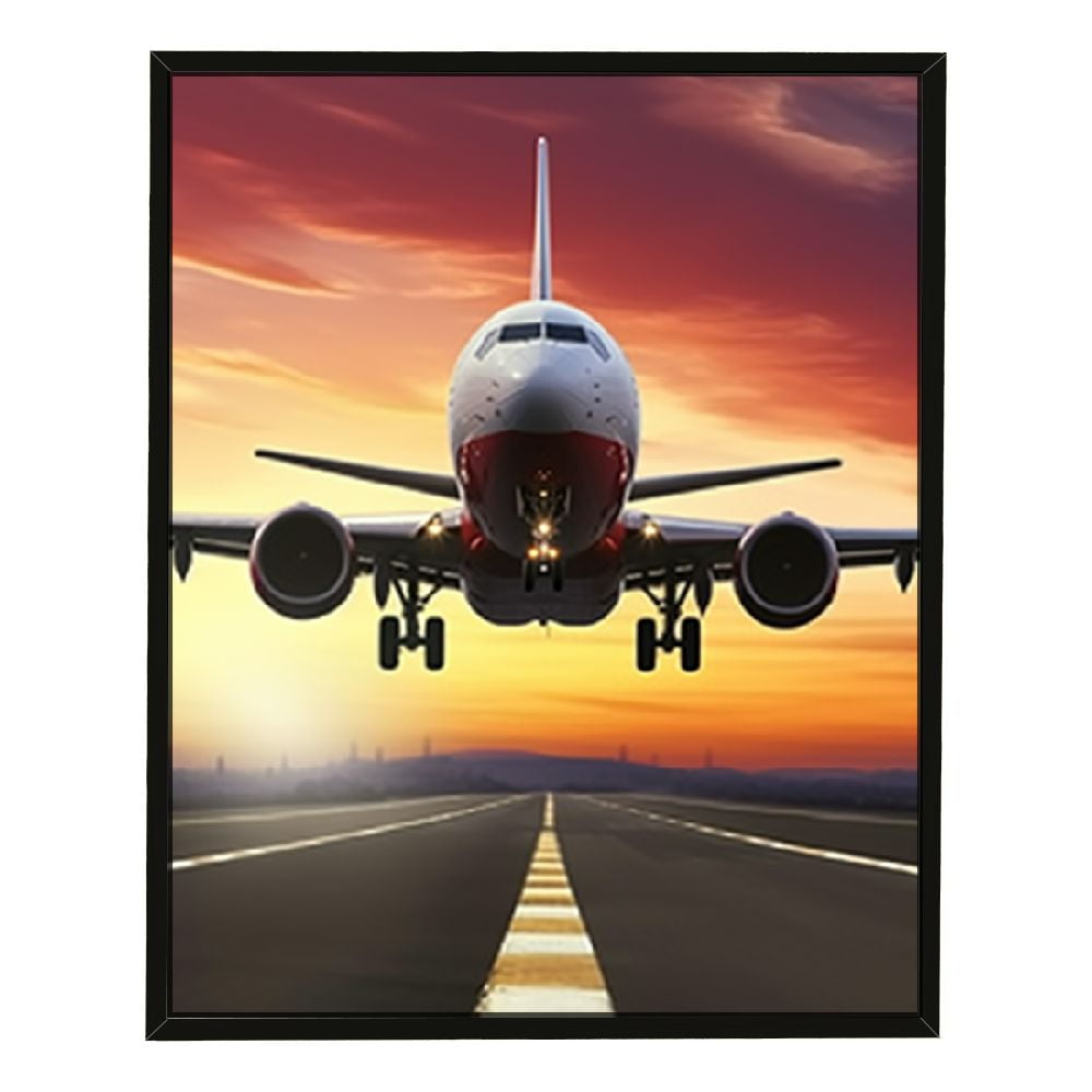 C04-GENYS Vintage Airplane Wall Art Vintage Airplane Decor Airplane at ...