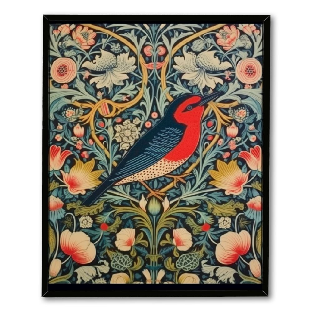 C04-GENYS William Morris Wall Art Collection Décor Strawberry Thief ...