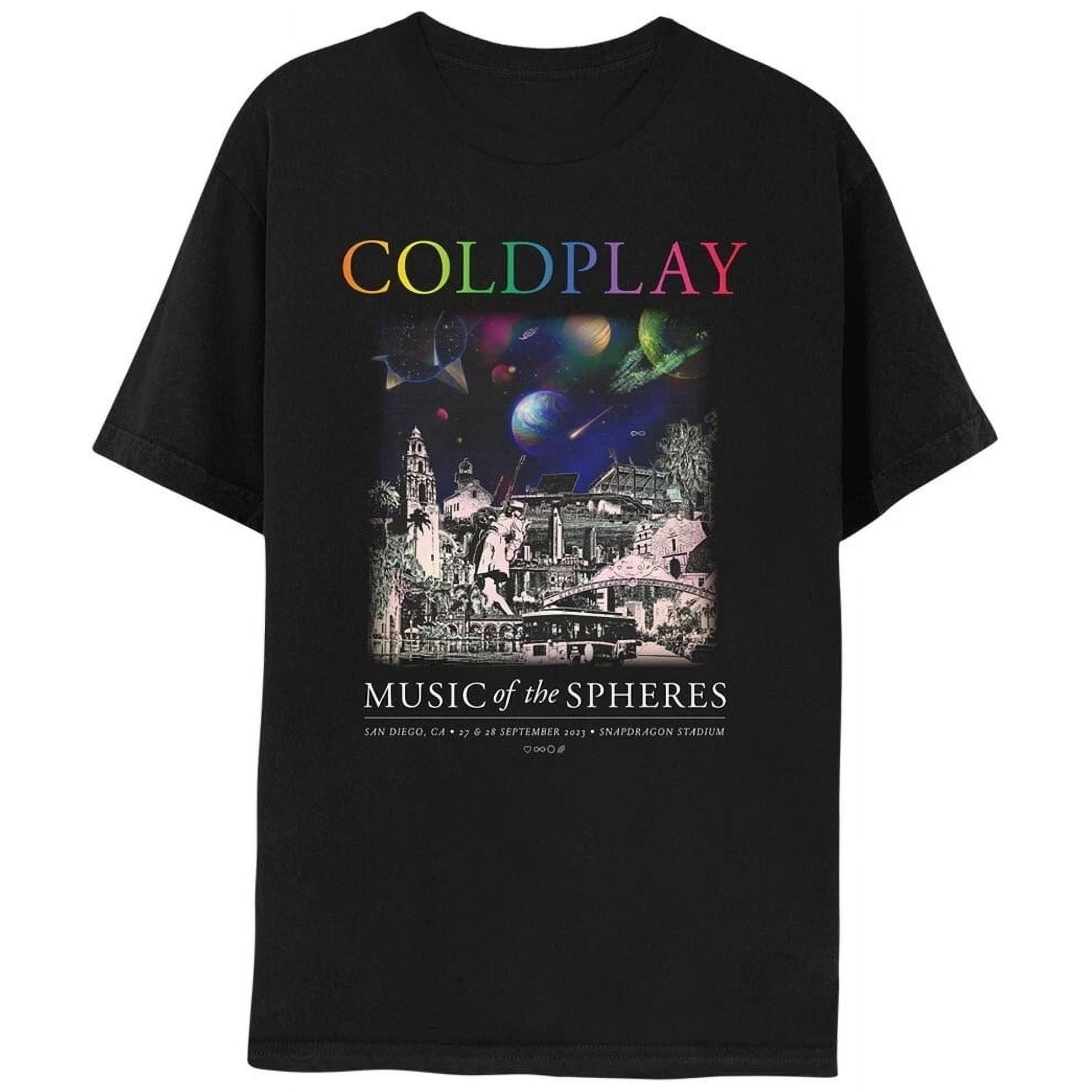 C0ld funny Pl@y shirt world tour unisex - Walmart.com