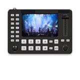 C1 5 Inch 4 Channel Video Switcher Full HD Screen Live Switcher Push ...
