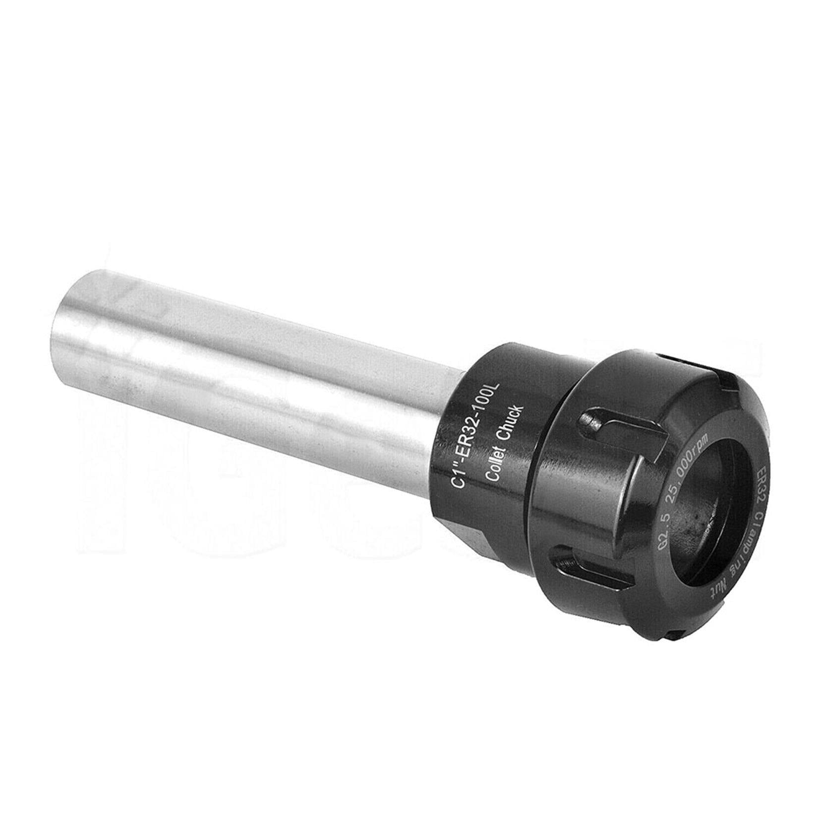 C1 ER32 Straight Shank Tool Holder 100L 25.4 mm Collet Chuck for CNC ...