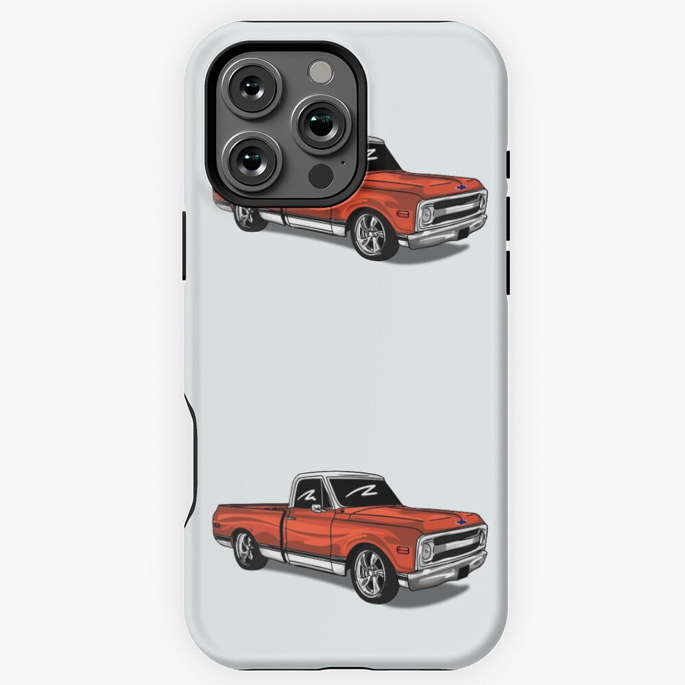 C10 Classic American Truck Fan Art Phone Case for iPhone 16 15 14 13 12 ...
