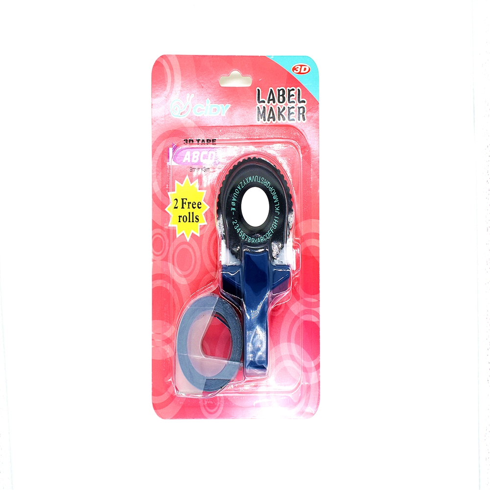 C101 Mini DIY Manual Typewriter Tape Capital Letter Disk Embossing ...