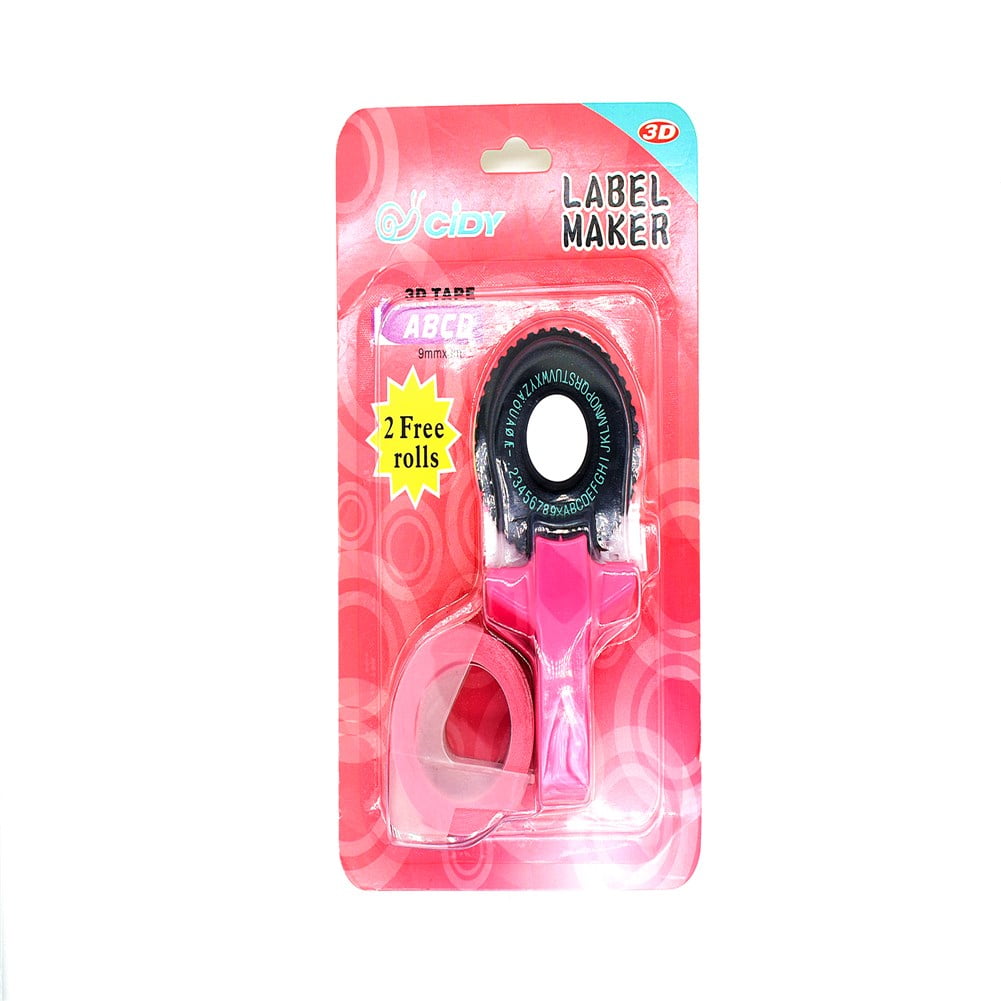 C101 Mini DIY Manual Typewriter Tape Capital Letter Disk Embossing ...